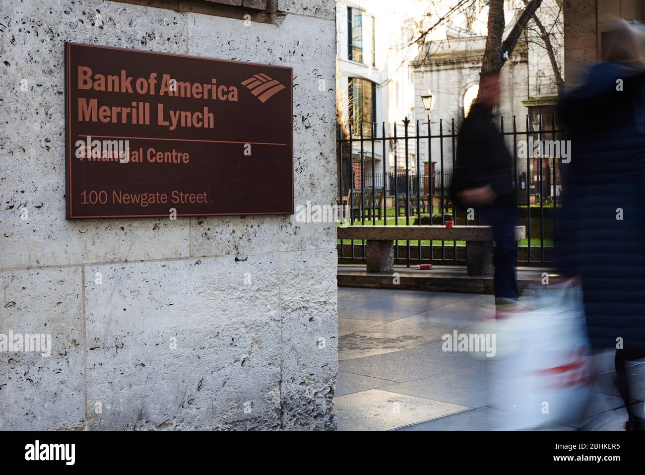 Merrill Lynch Wealth Management exterior in the city of London Stock ...