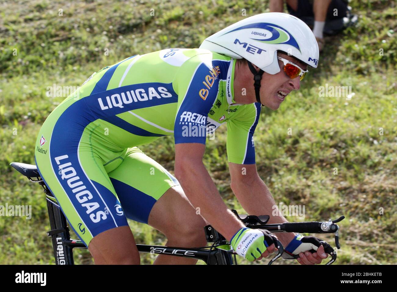 Maciej Bodnar of Liquigas during the Dauphine Libere 2009, Stage 1 ...
