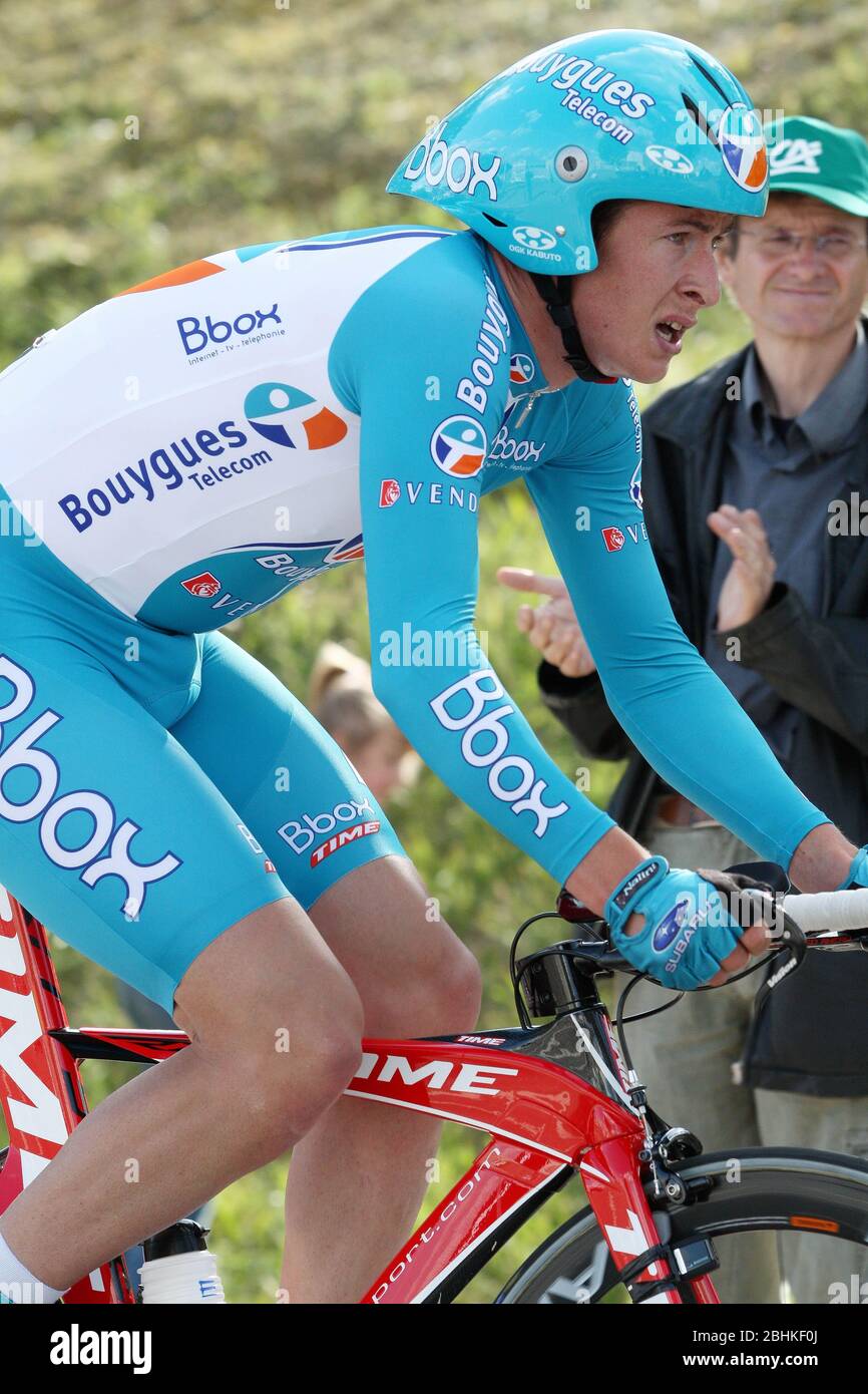 Alexandre Pichot of Bbox Bouygues Telecom during the Dauphine Libere ...