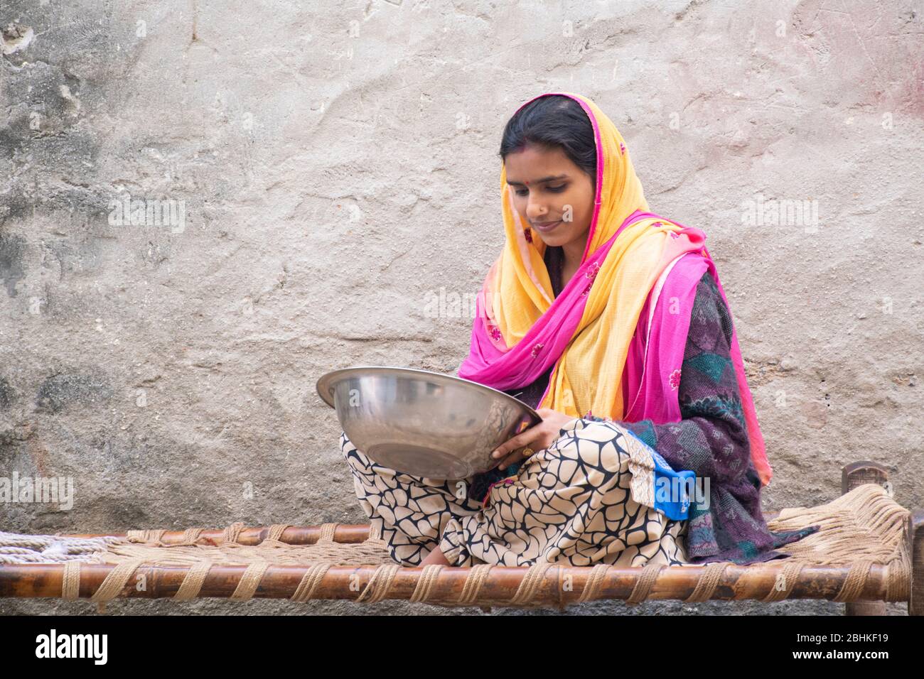 Nutrition india village women hi-res stock photography and images - Alamy