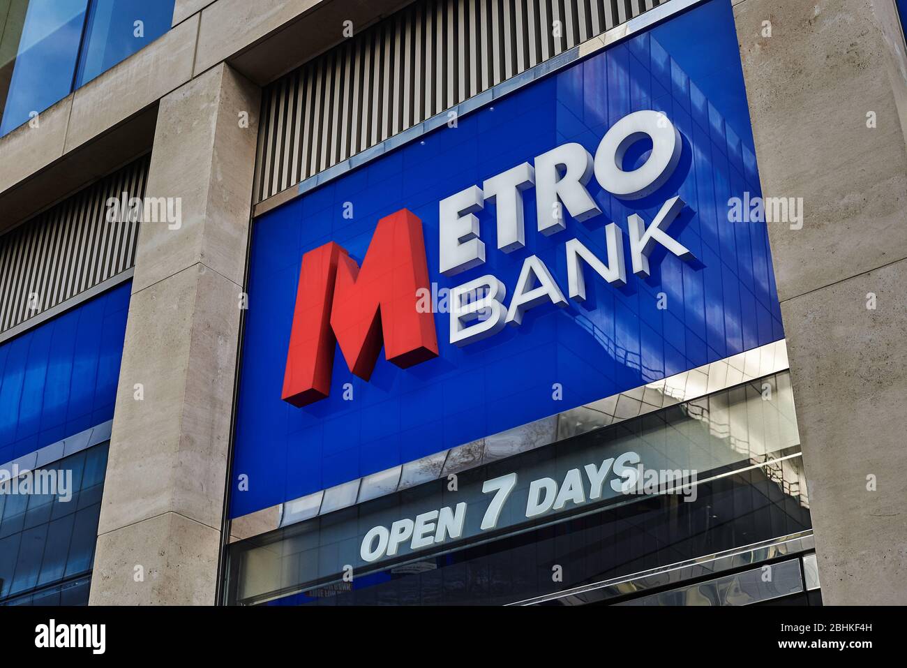 Metro Bank Exterior in London Stock Photo - Alamy