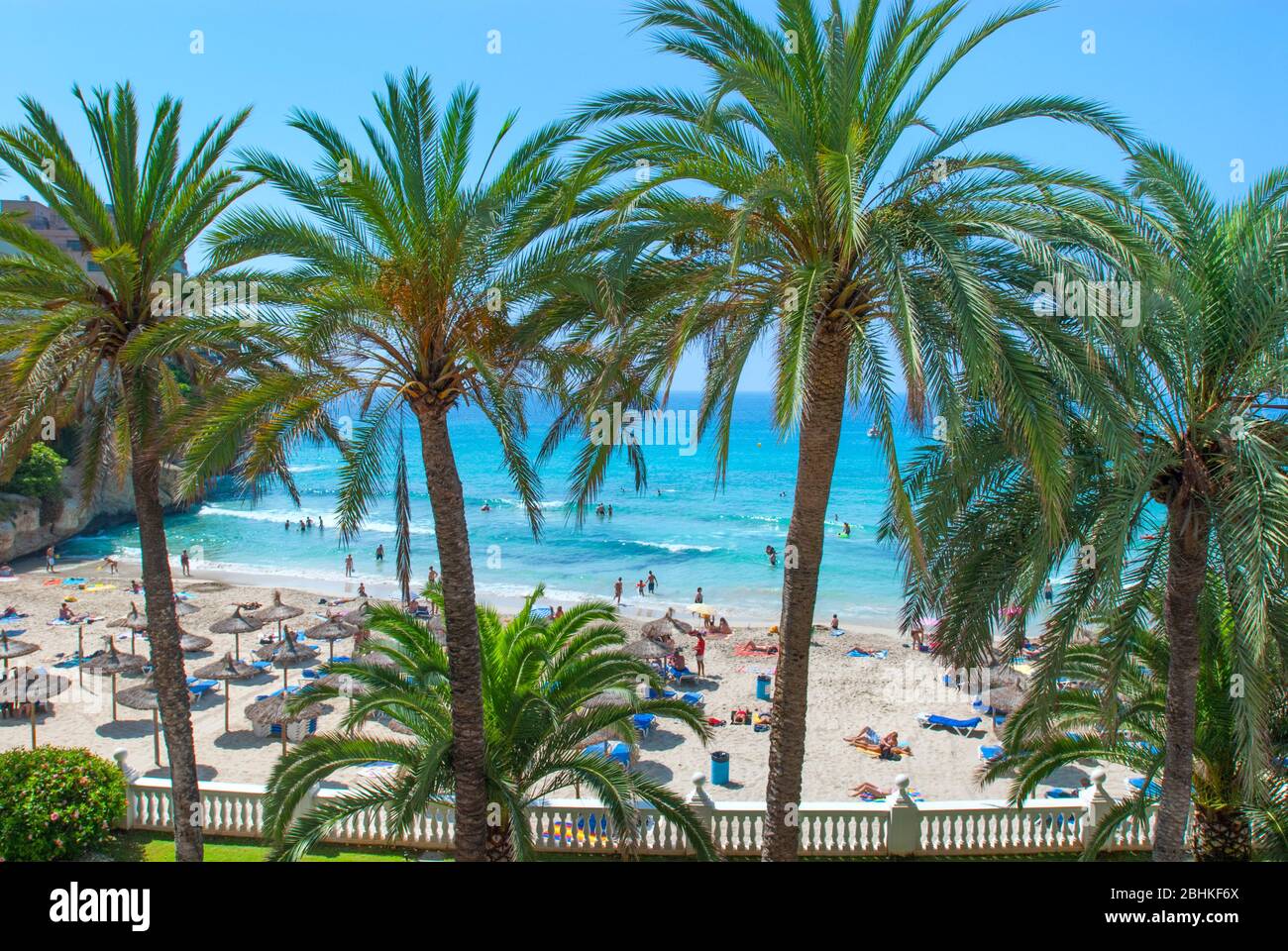 Cala Mayor Beach, Mallorca, Balearics, Spain Stock Photo - Alamy