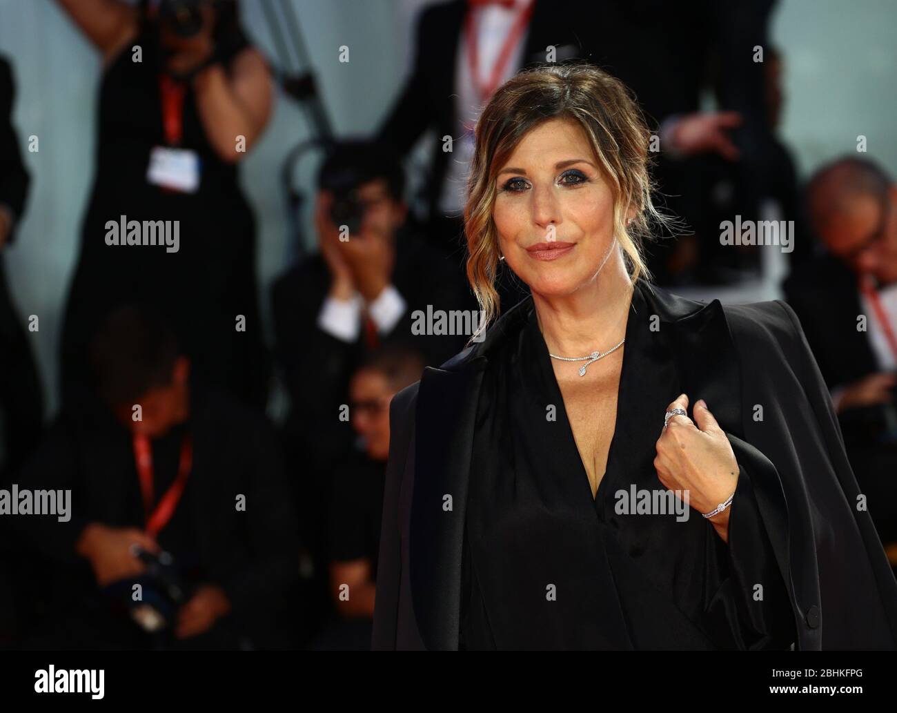 VENICE, ITALY - SEPTEMBER 01: Michela Andreozzi walks the Kineo Prize ...