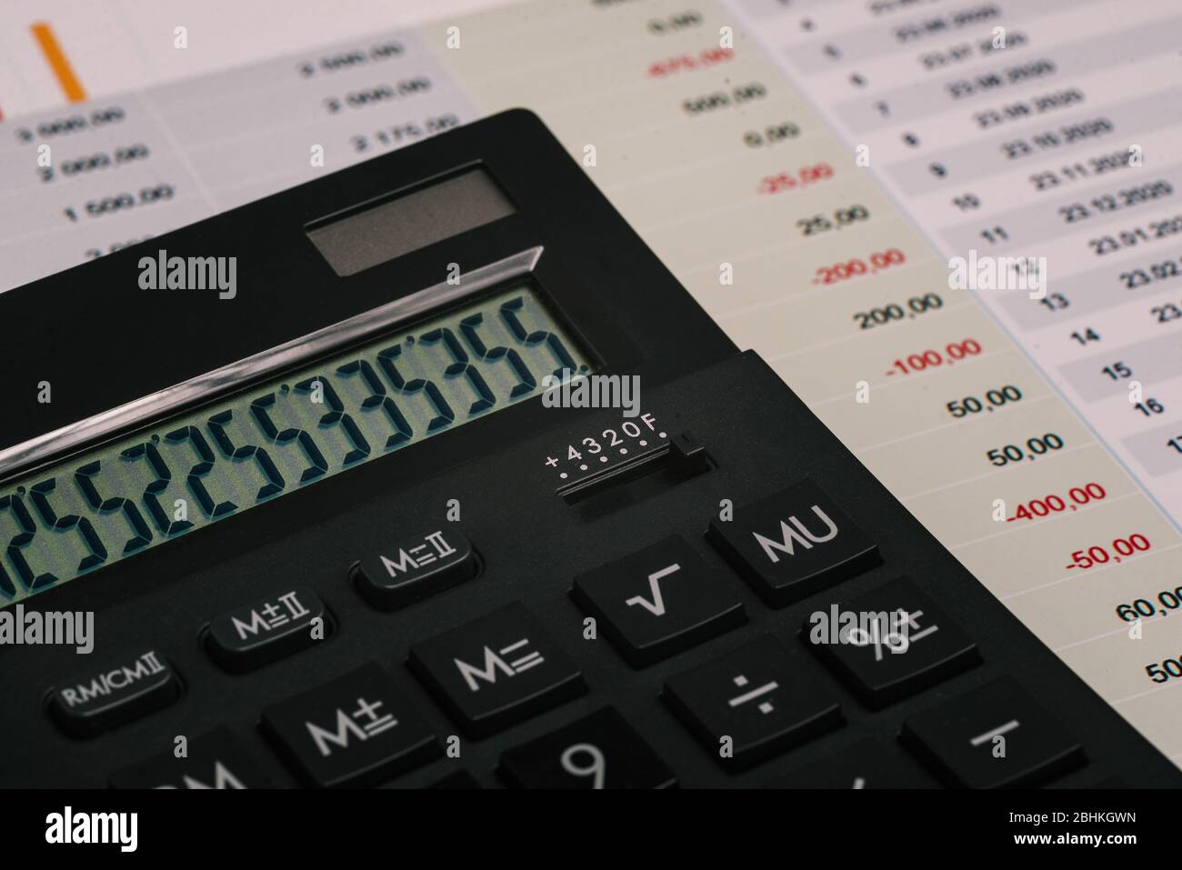 Data calculation hi-res stock photography and images - Alamy