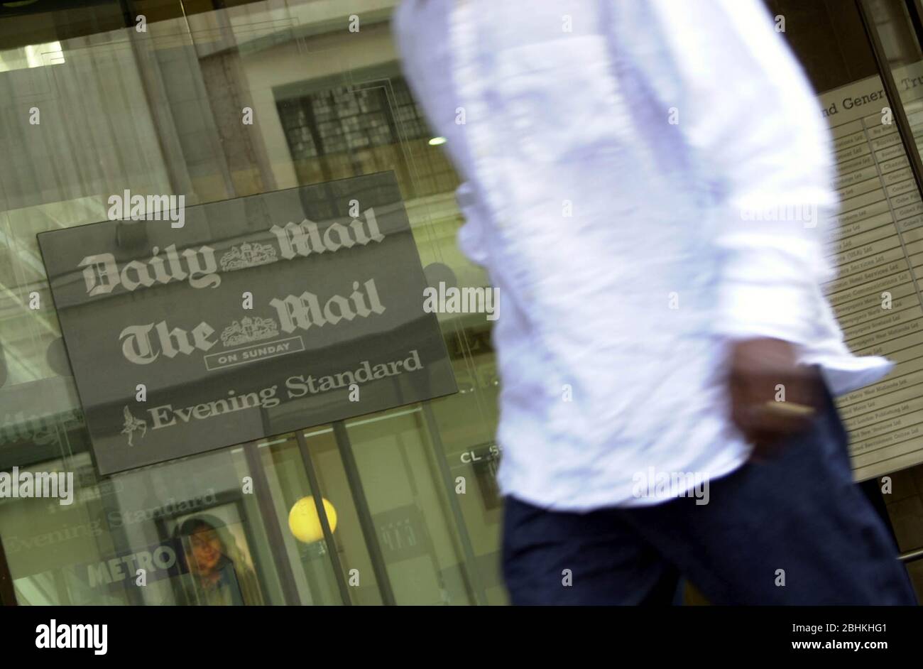 Daily mail office london hi-res stock photography and images - Alamy