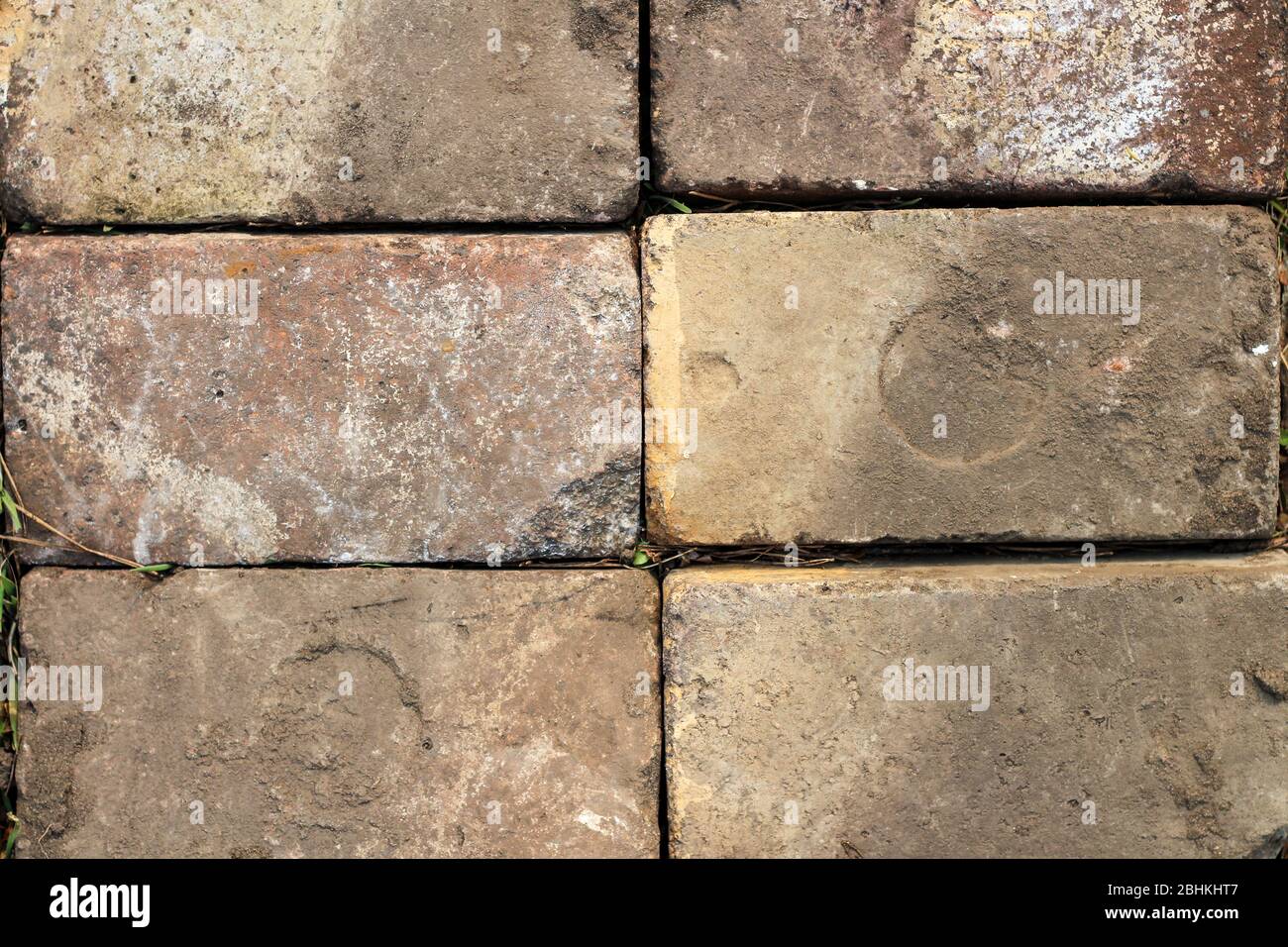 Old paved bricks texture pattern Stock Photo - Alamy