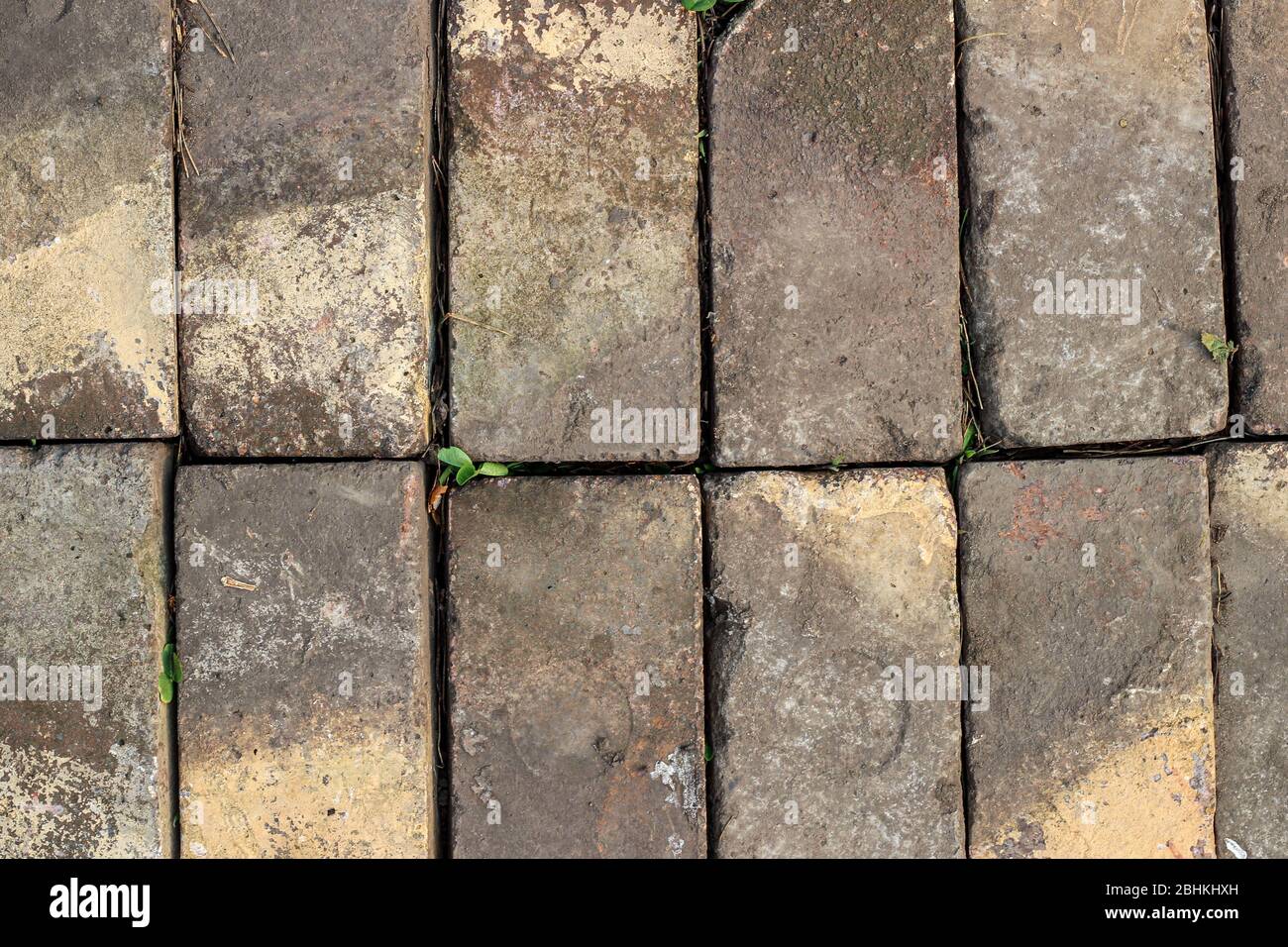 Old paved bricks texture pattern Stock Photo - Alamy
