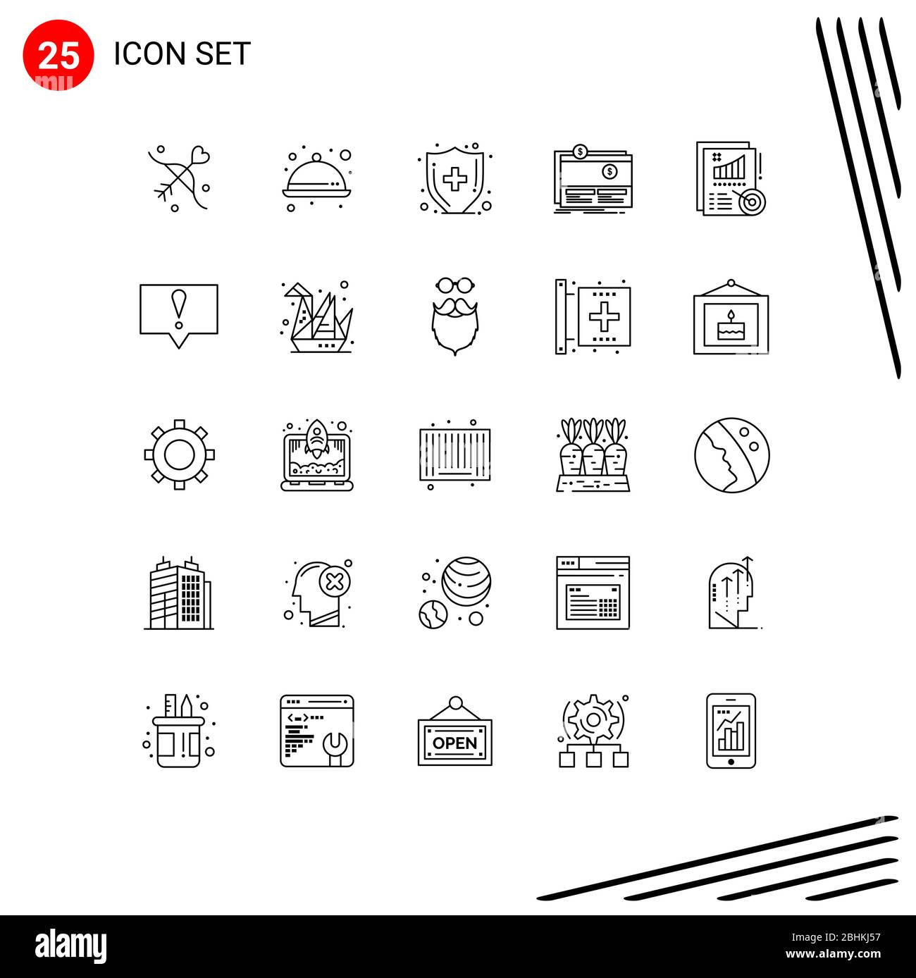 Health metrics vector vectors hi-res stock photography and images - Alamy