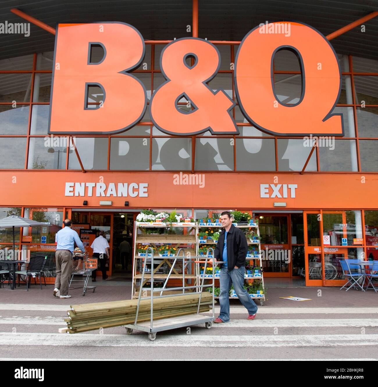 External shot of a B&Q store Stock Photo - Alamy