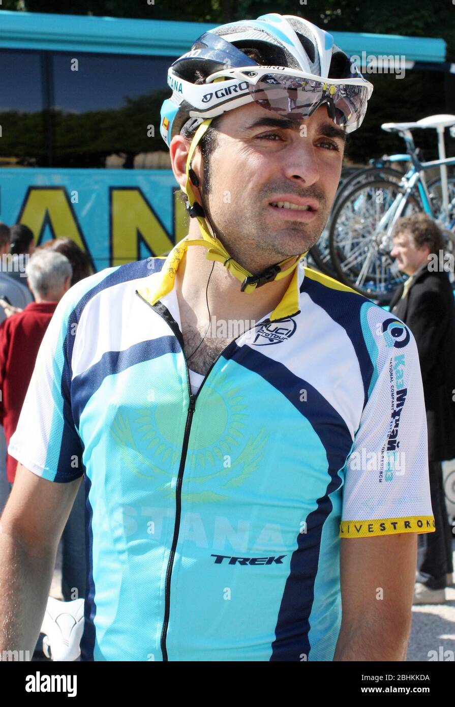 Benjamin Noval of Astana during the Dauphine Libere 2009, Stage 2 ...