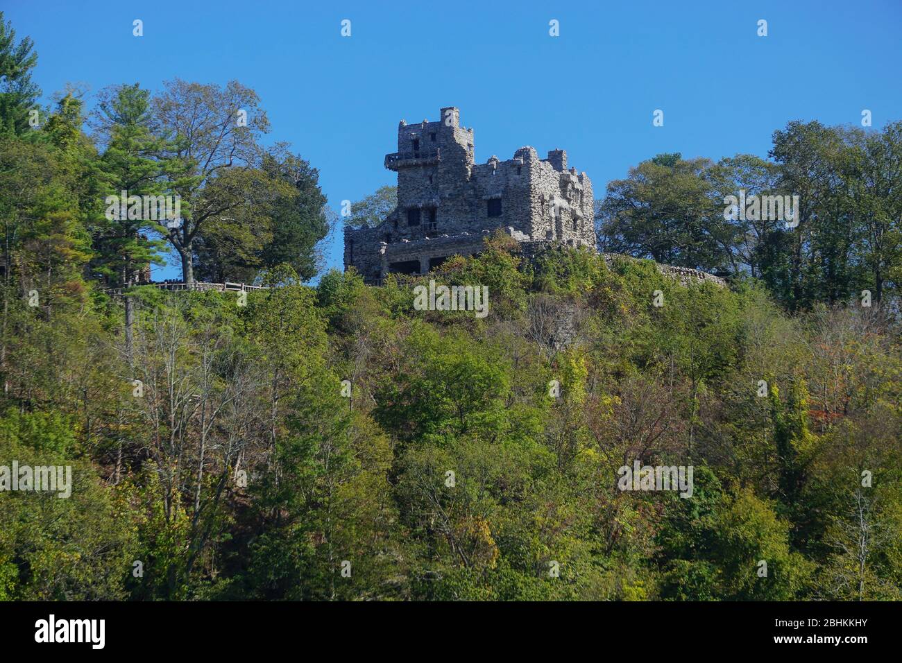 East Haddam, Connecticut, USA: Gillette Castle, 1919, a 24-room mansion ...