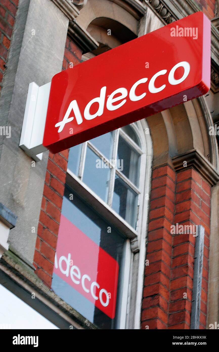 Adecco logo hi-res stock photography and images - Alamy