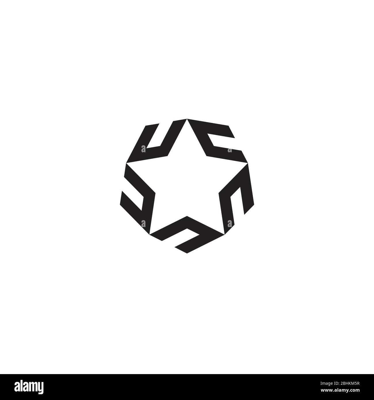 Star logo element vector emblem modern design Stock Vector Image & Art ...