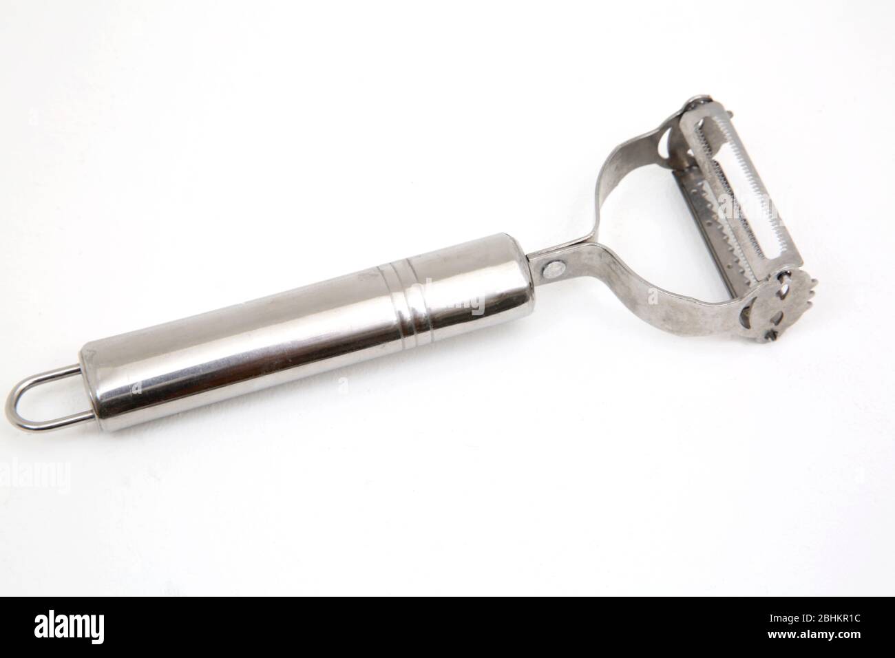 Stainless Steel Vegetable Peeler Stock Photo - Alamy