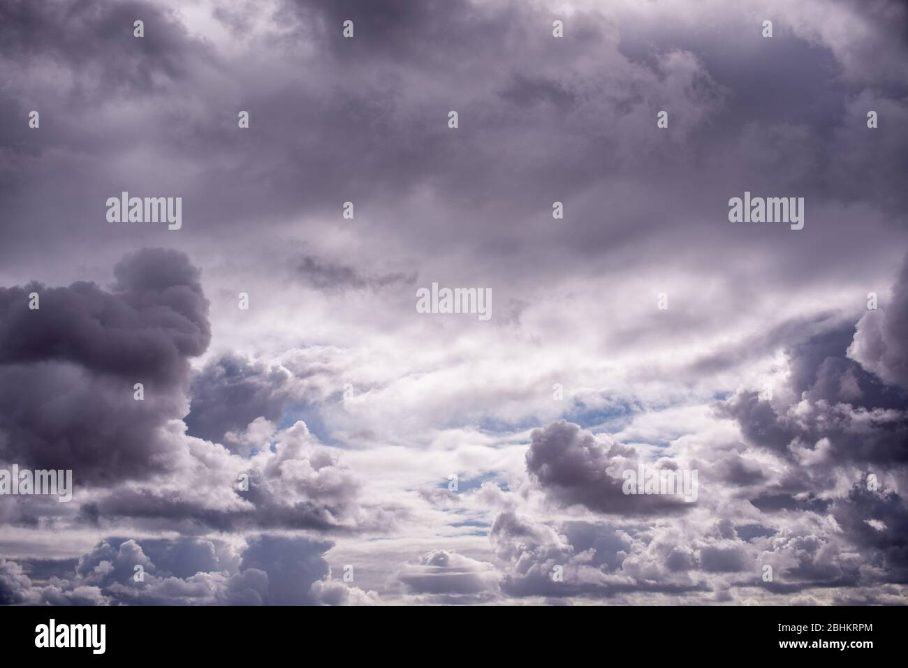 Landscape shot of clouds as rain approaches Stock Photo - Alamy