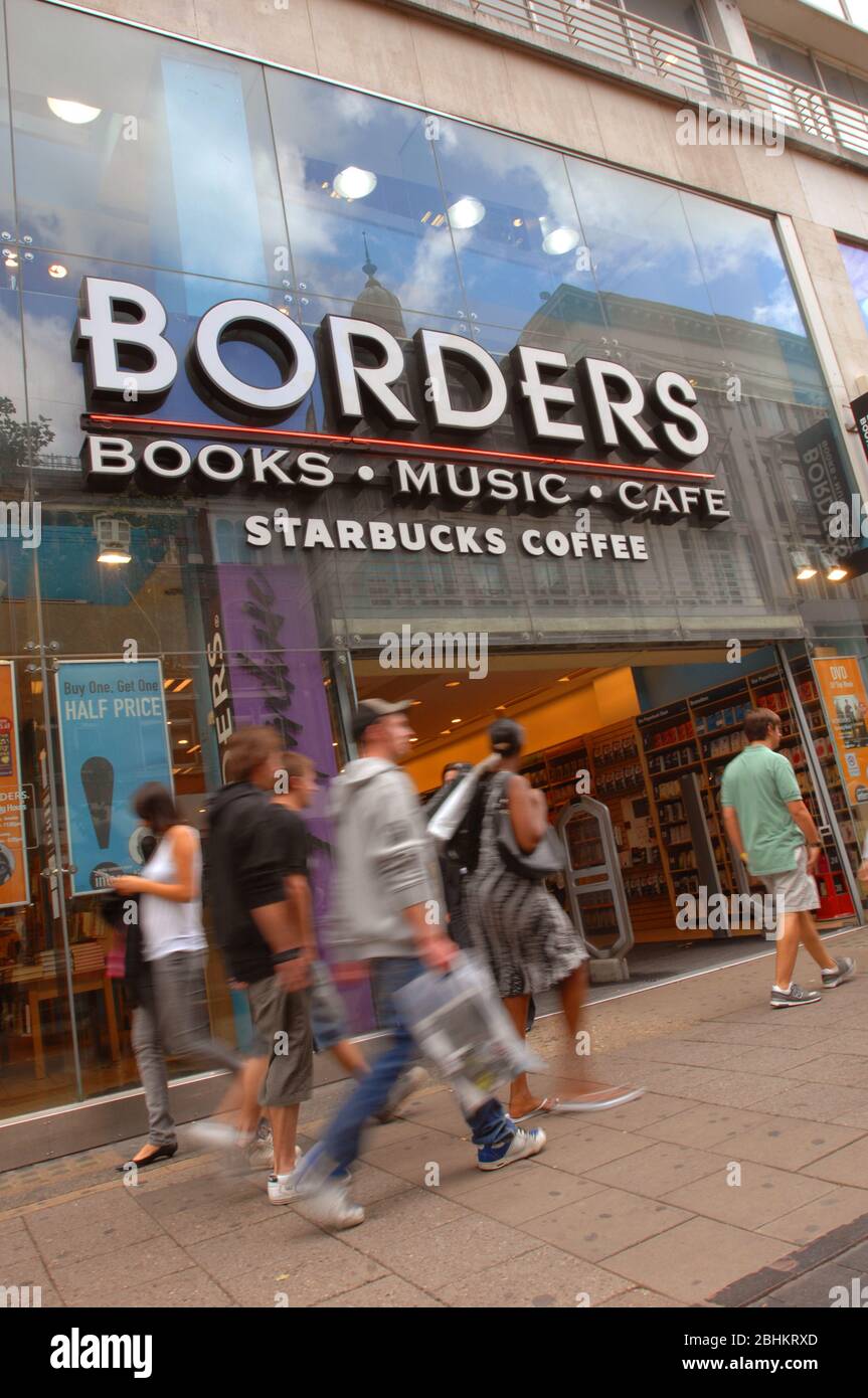Borders books and music hi-res stock photography and images - Alamy