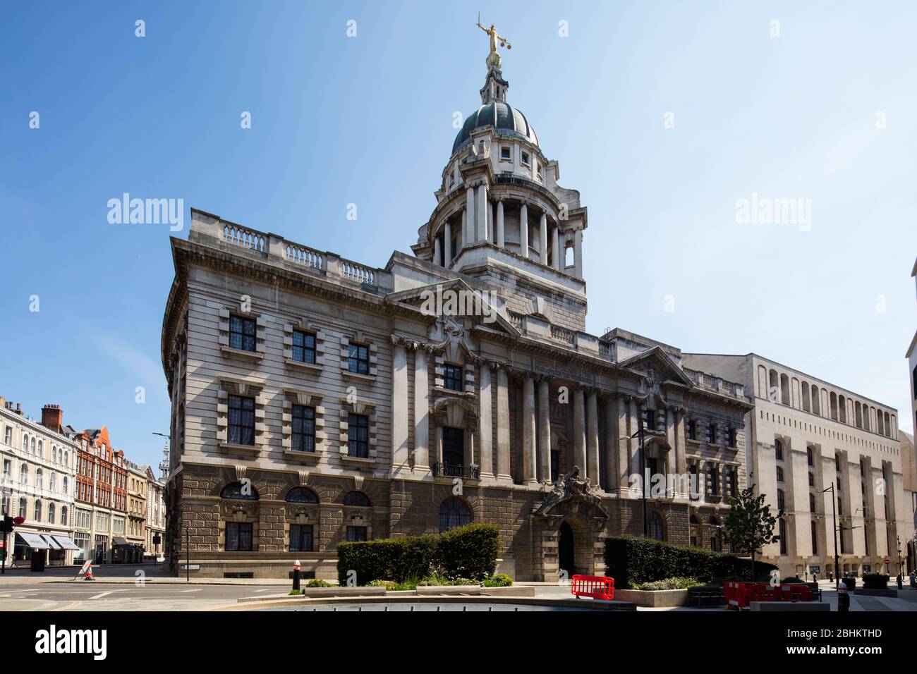Old bailey old bailey gv general view hi-res stock photography and ...