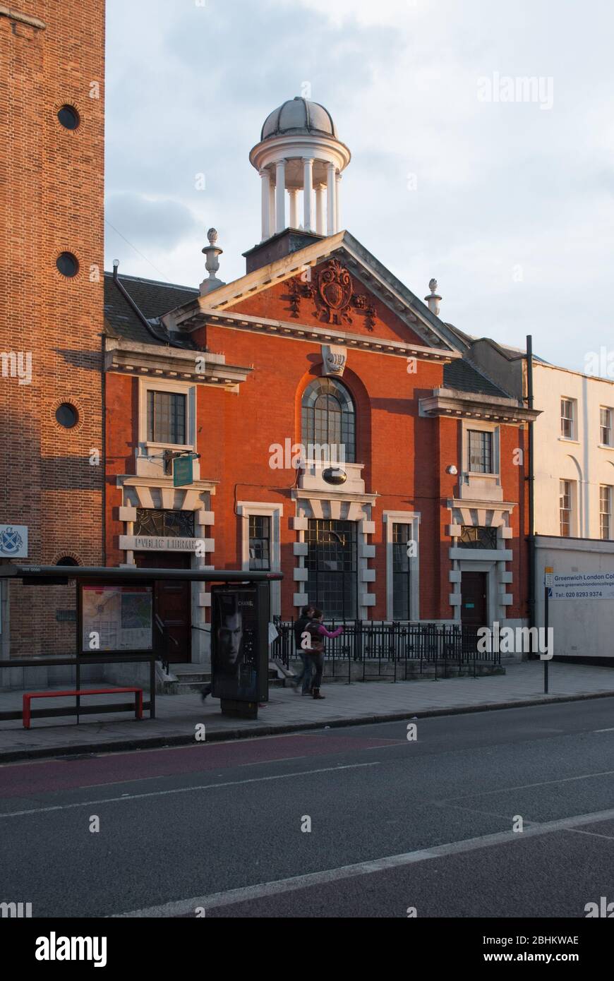 Former Public Library Greenwich, London SE10 Stock Photo - Alamy