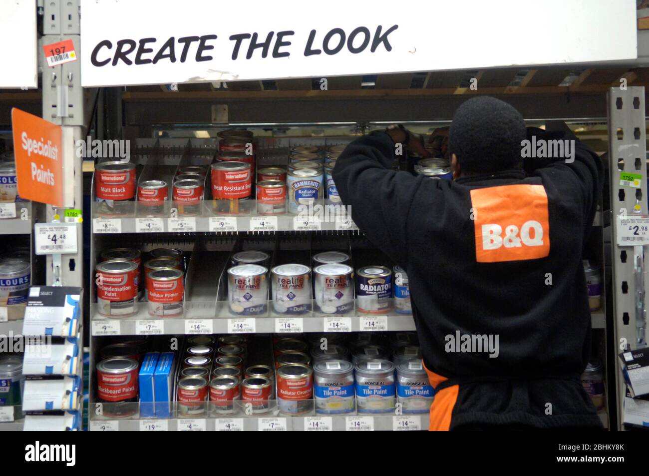 Restocking shelf hi-res stock photography and images - Alamy