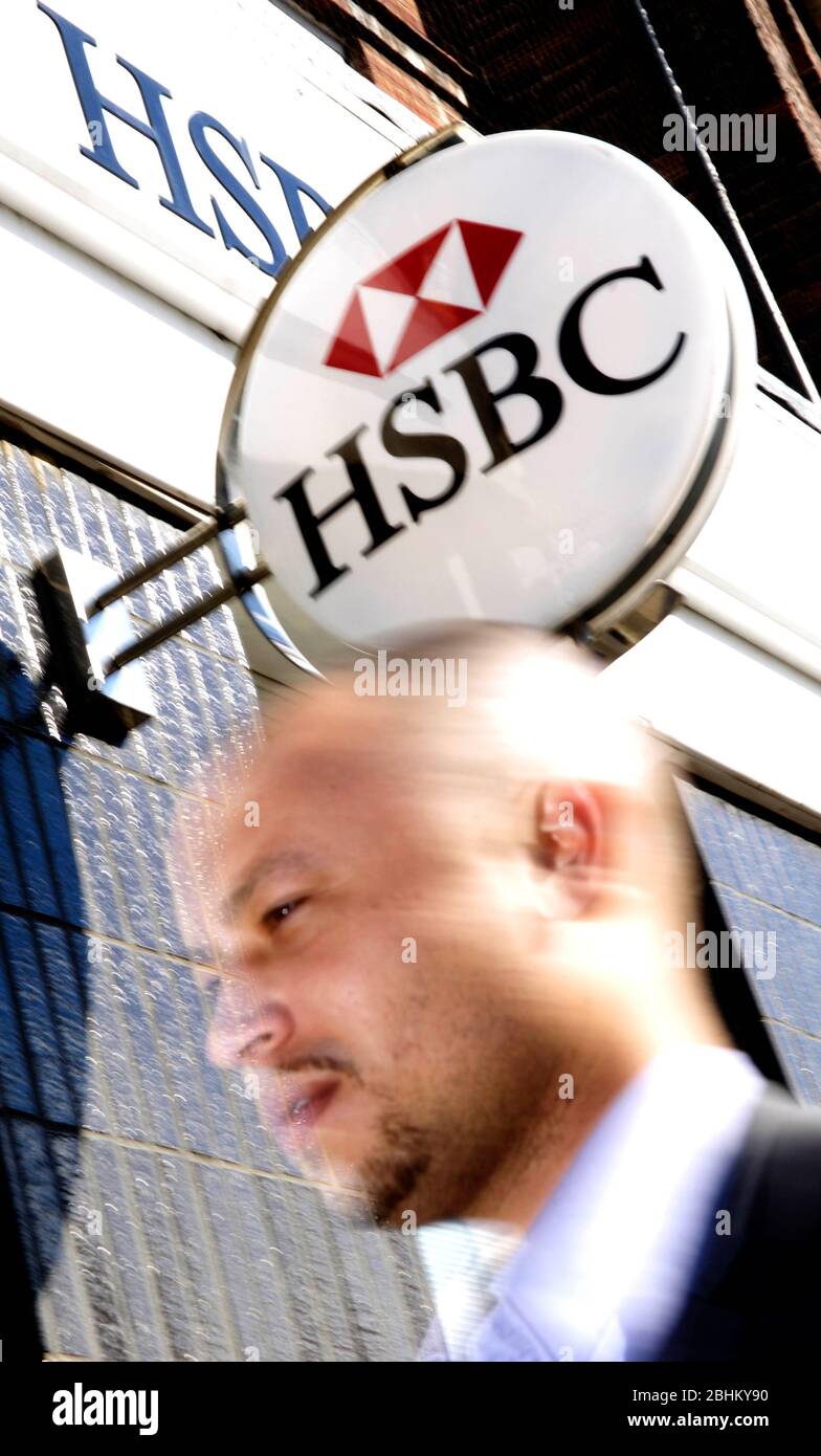 An HSBC branch Stock Photo - Alamy