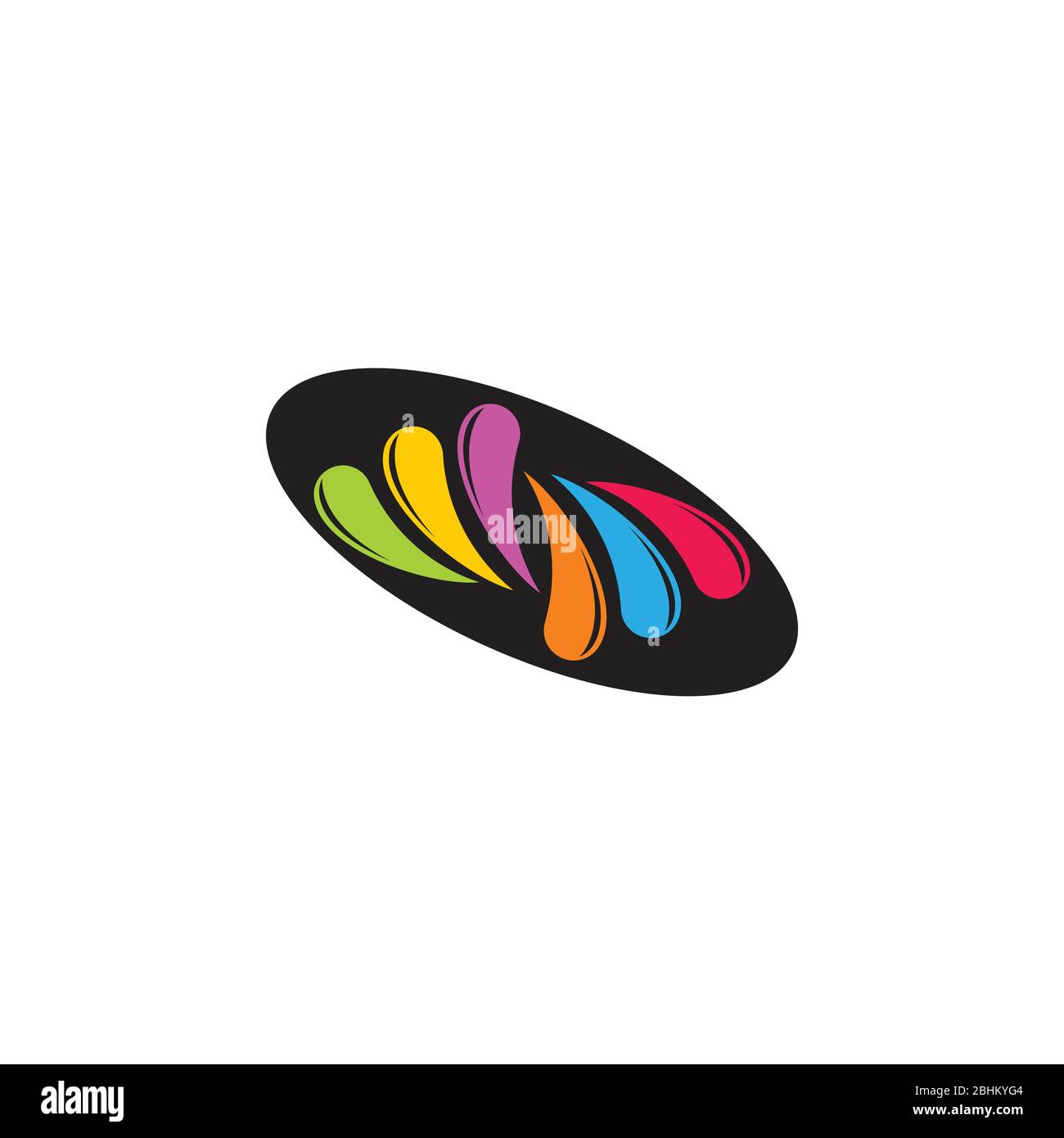 Dynamic circular motion logo hi-res stock photography and images - Alamy