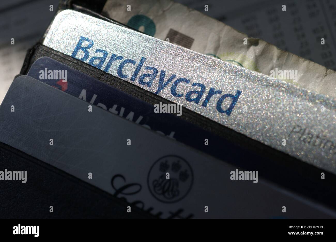 Illustrative image of a Barclay card Stock Photo - Alamy