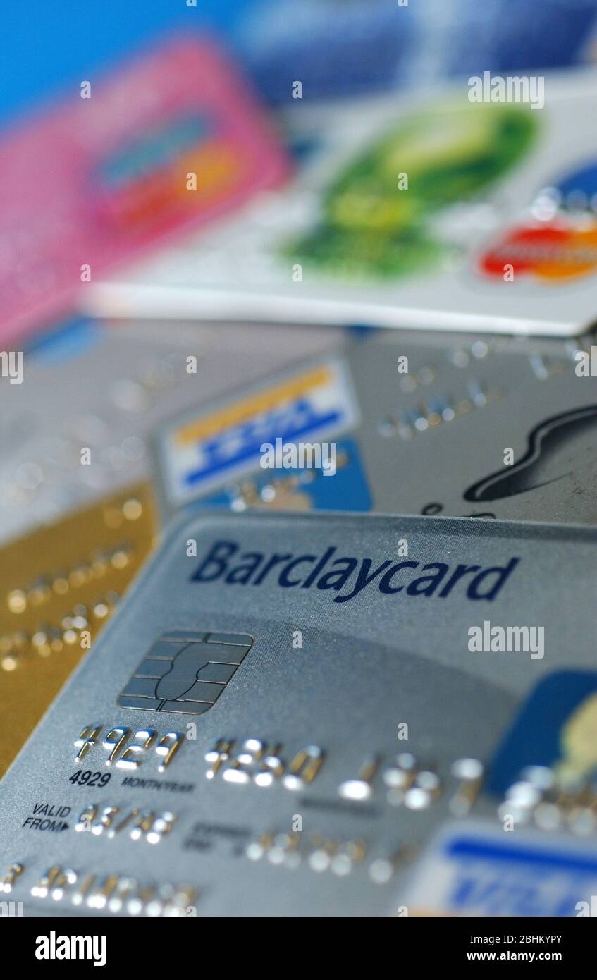 Illustrative image of a Barclay card Stock Photo - Alamy