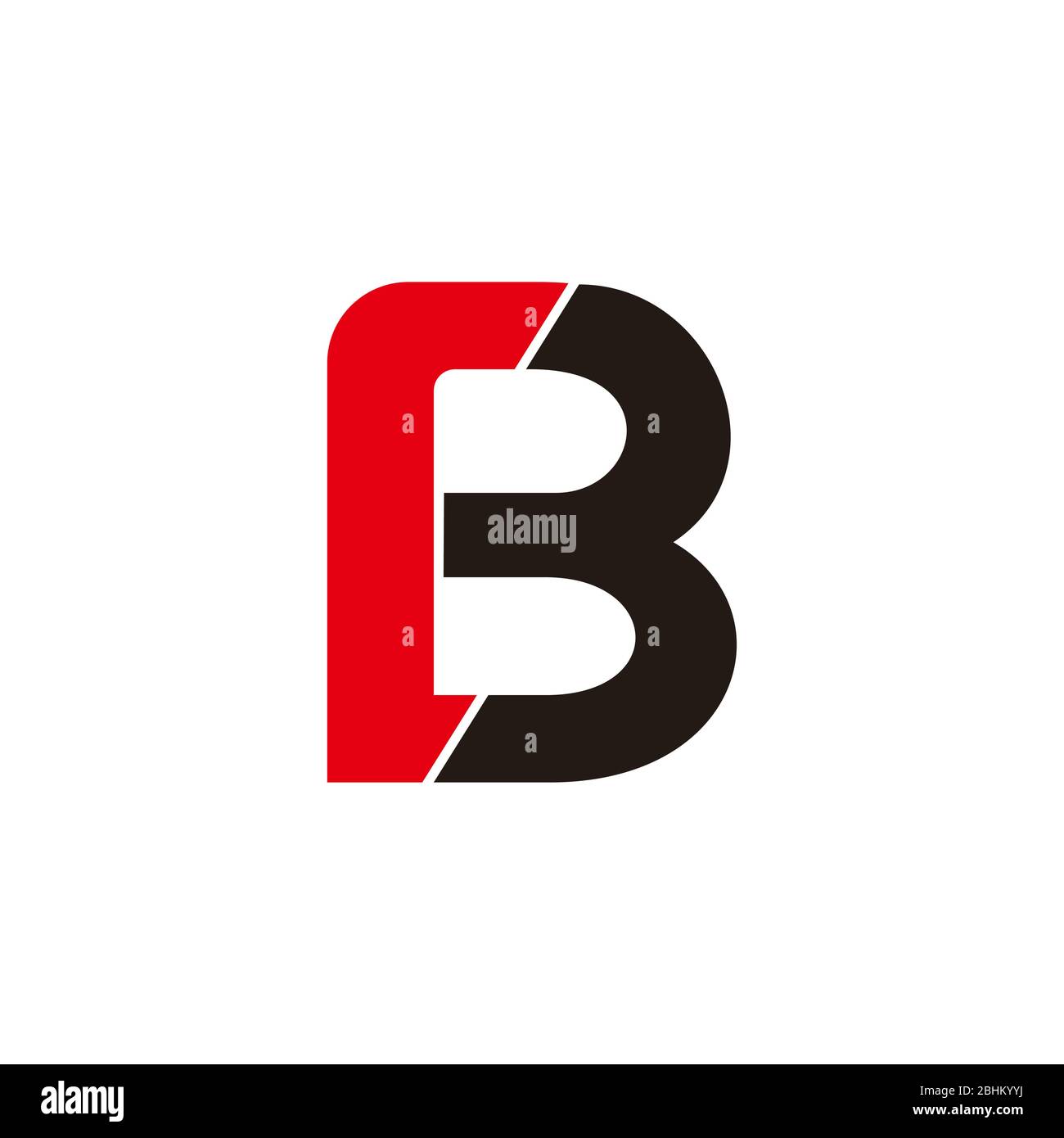 letter rb simple linked geometric design symbol logo vector Stock Vector Image & Art - Alamy