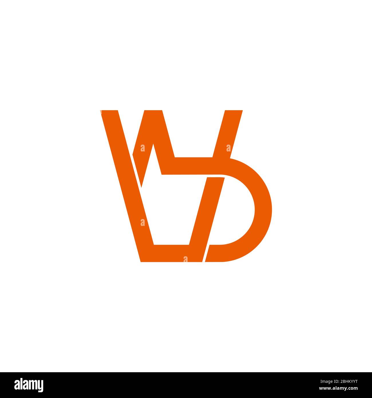 letter vb overlapping lines symbol geometric logo vector Stock Vector ...