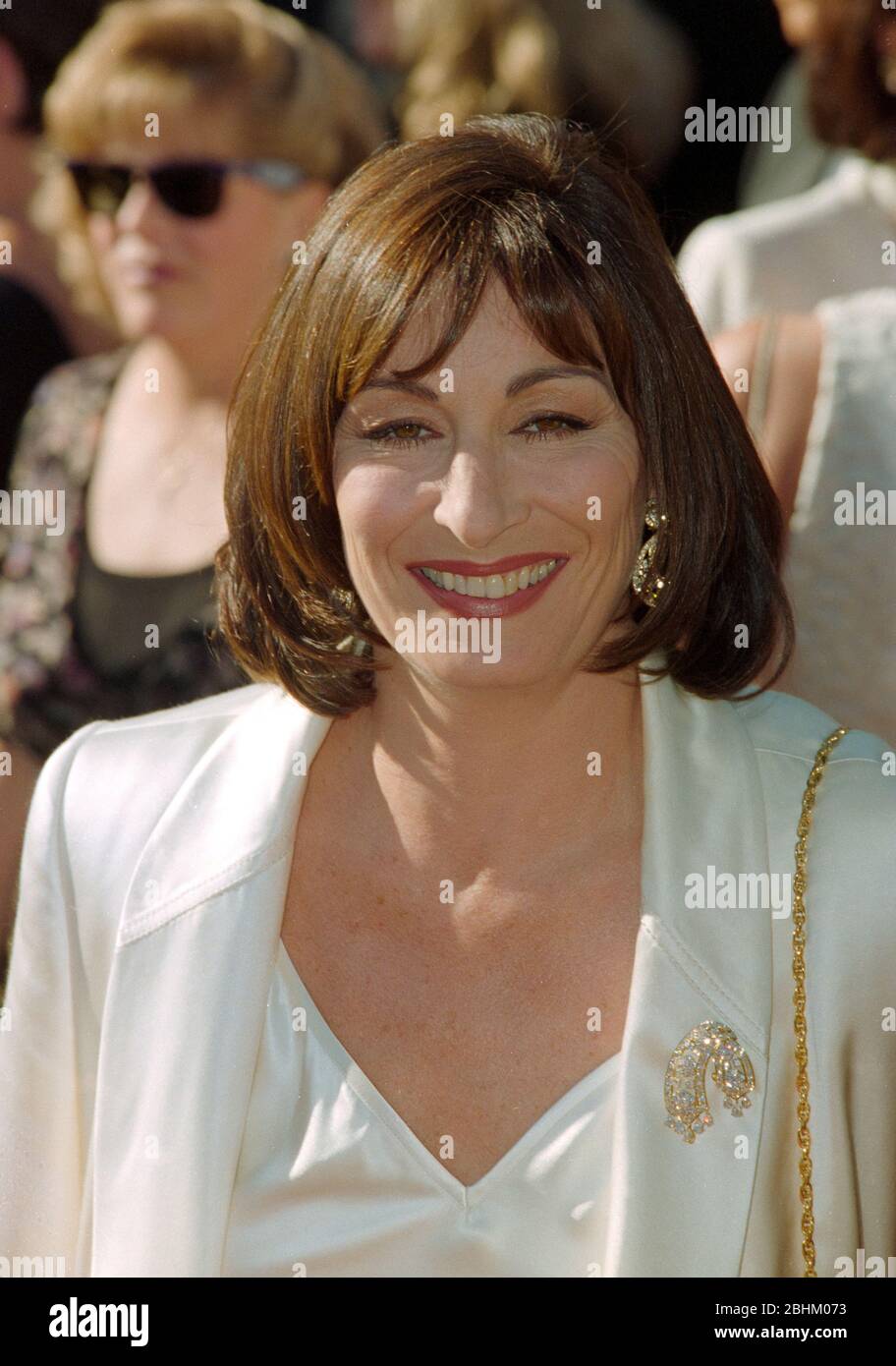 LOS ANGELES, CA. c.1995: Actress Anjelica Huston. File photo © Paul ...