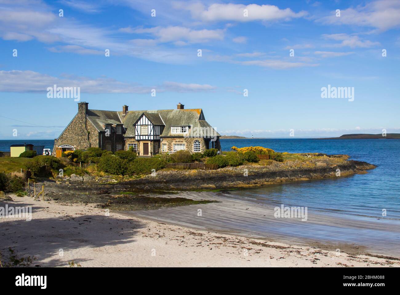 26 April 2020 County Down Northern Ireland. A luxurious detached villa ...
