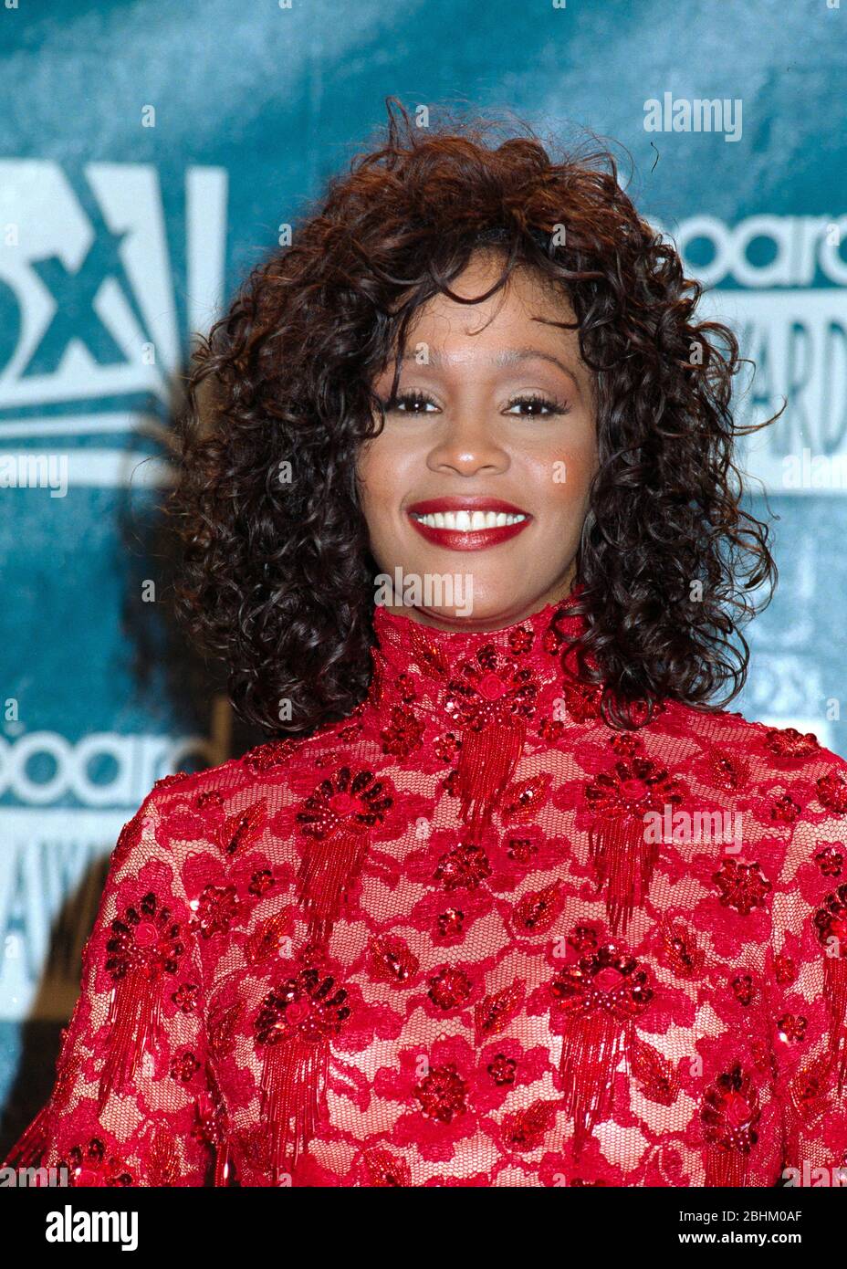 LOS ANGELES, CA. c.1993: Singer/actress Whitney Houston. File photo ...