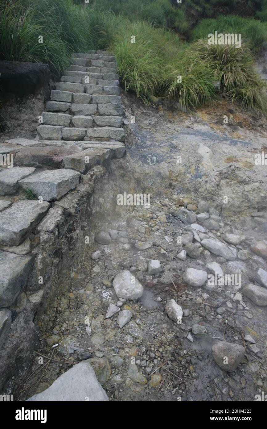 Nature landscape of the Xiaoyoukeng of Yang Ming Shan at Taipei, Taiwan ...