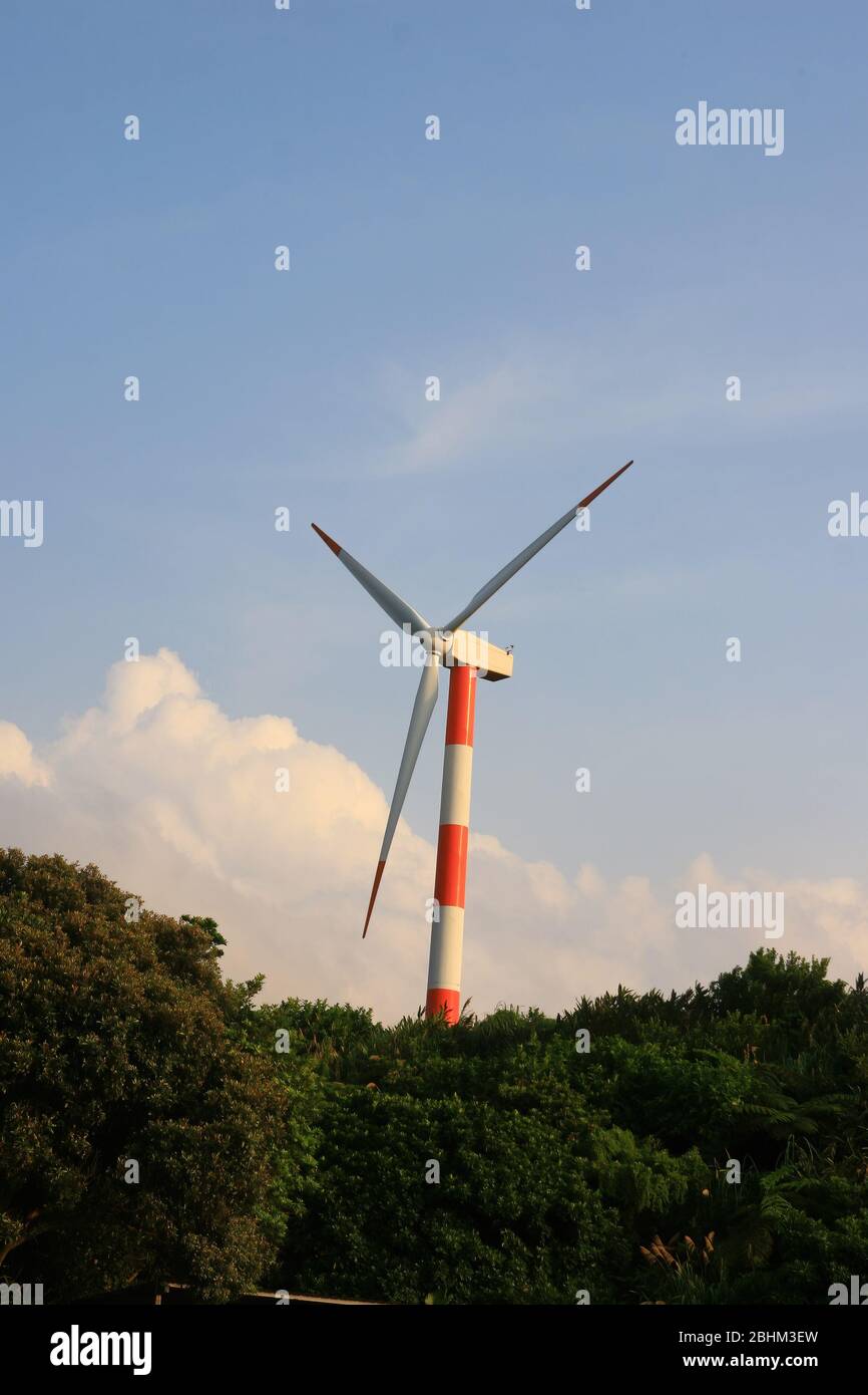Windmill of the Shimen Wind Farm at Taiwan Stock Photo - Alamy