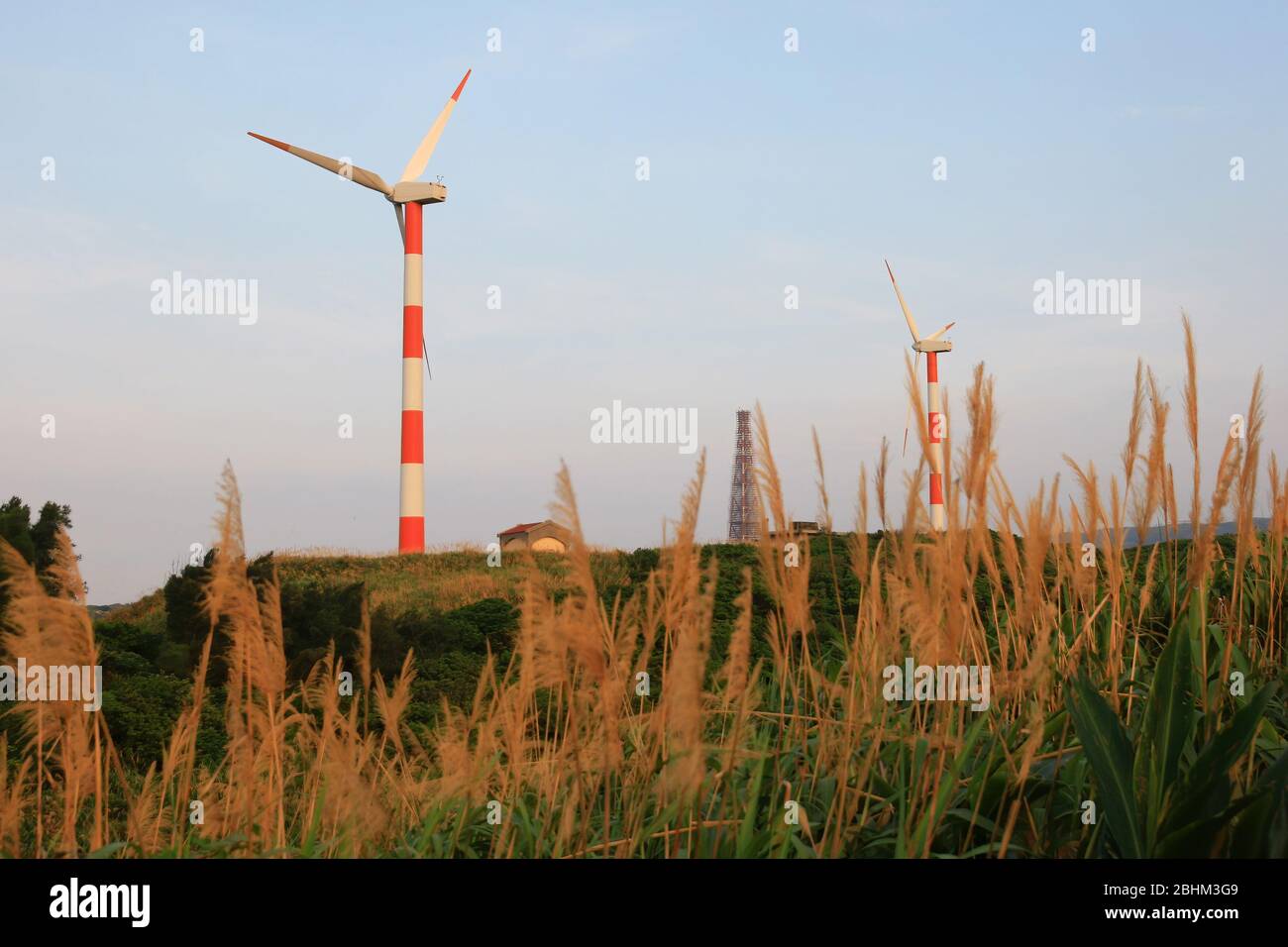 Windmill of the Shimen Wind Farm at Taiwan Stock Photo - Alamy