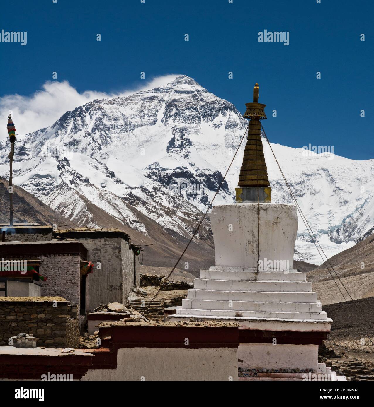 Mount everest monastery hi-res stock photography and images - Alamy