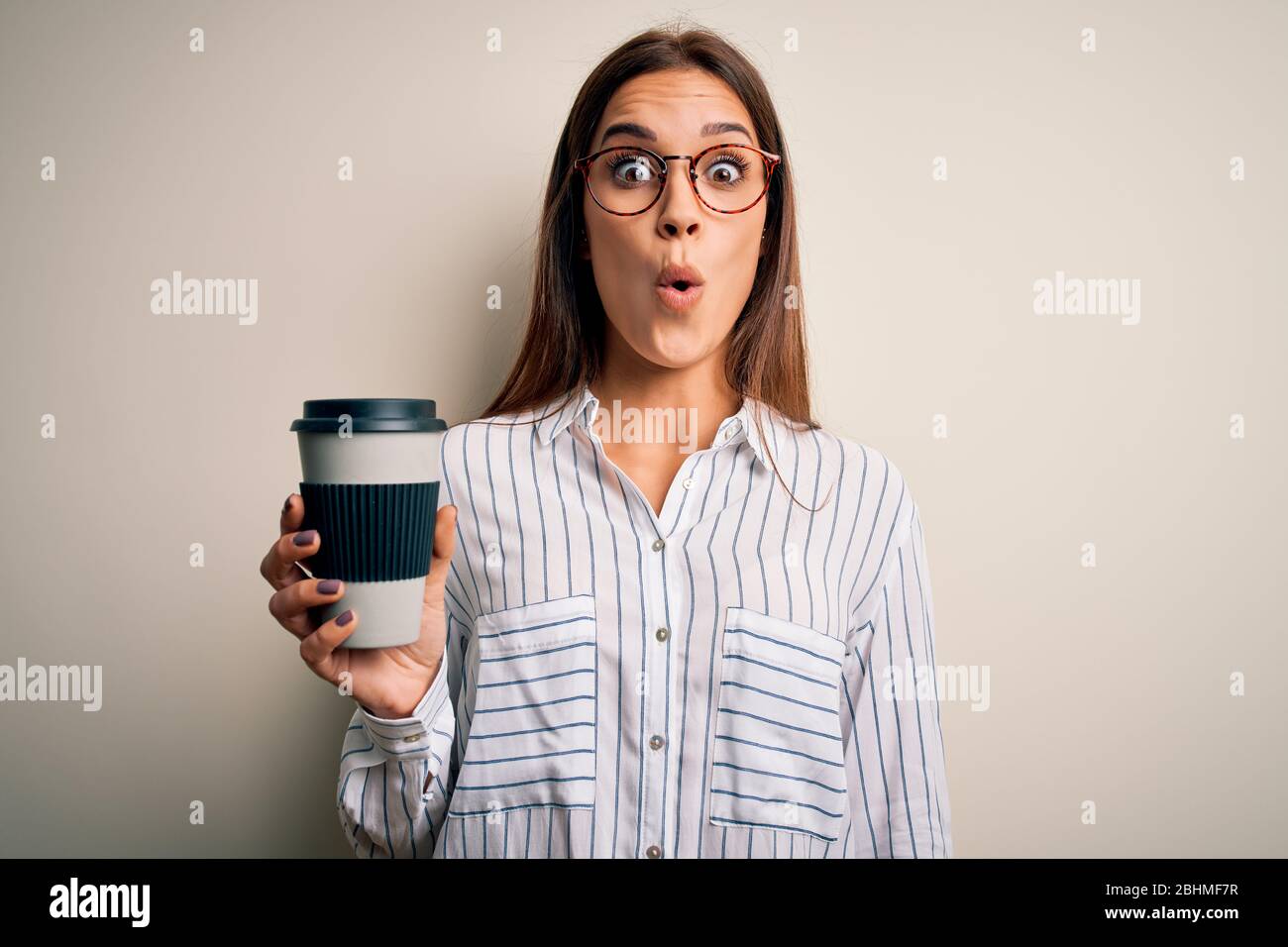 Takeaway coffee sad face hi-res stock photography and images - Alamy