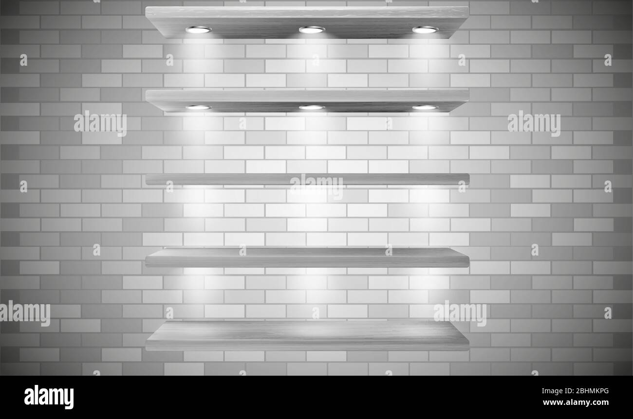 On shelf light stone Stock Vector Images - Alamy
