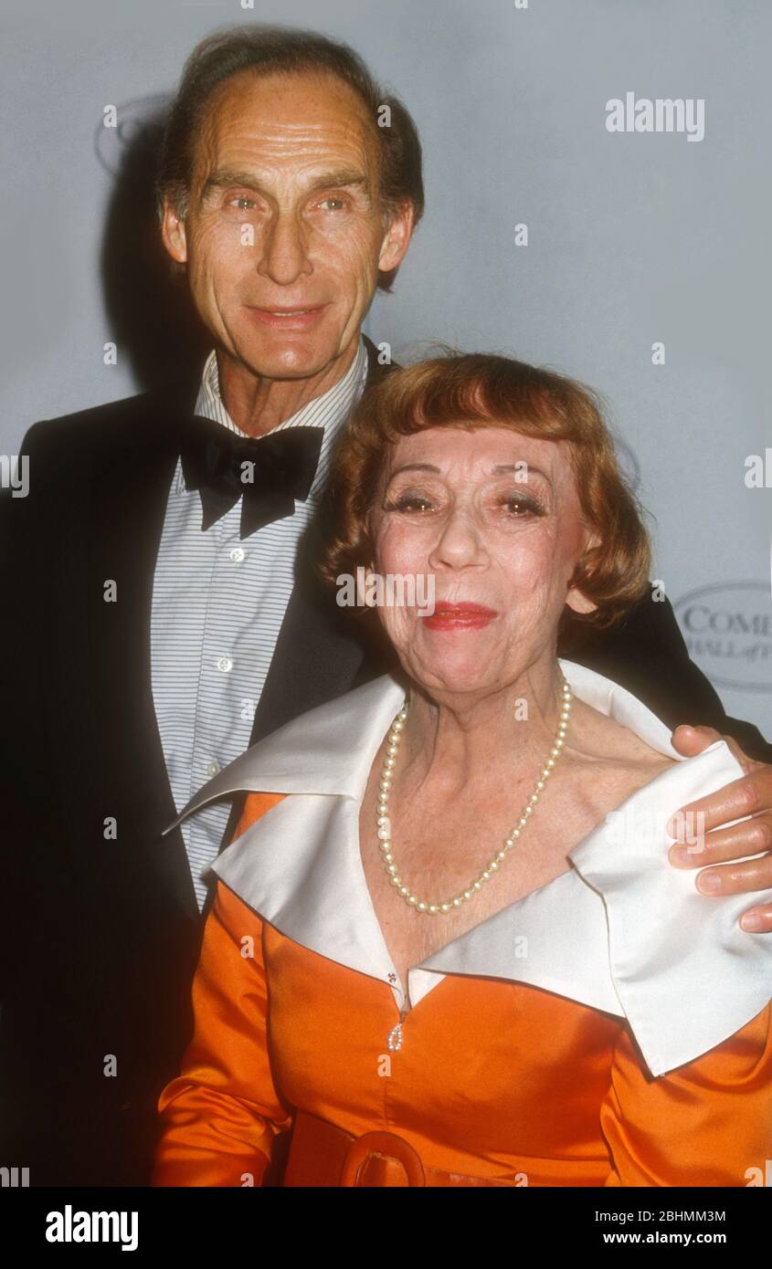 Sid Caesar, Imogene Coca 1995, Photo By Michael Ferguson/PHOTOlink / MediaPunch Stock Photo - Alamy