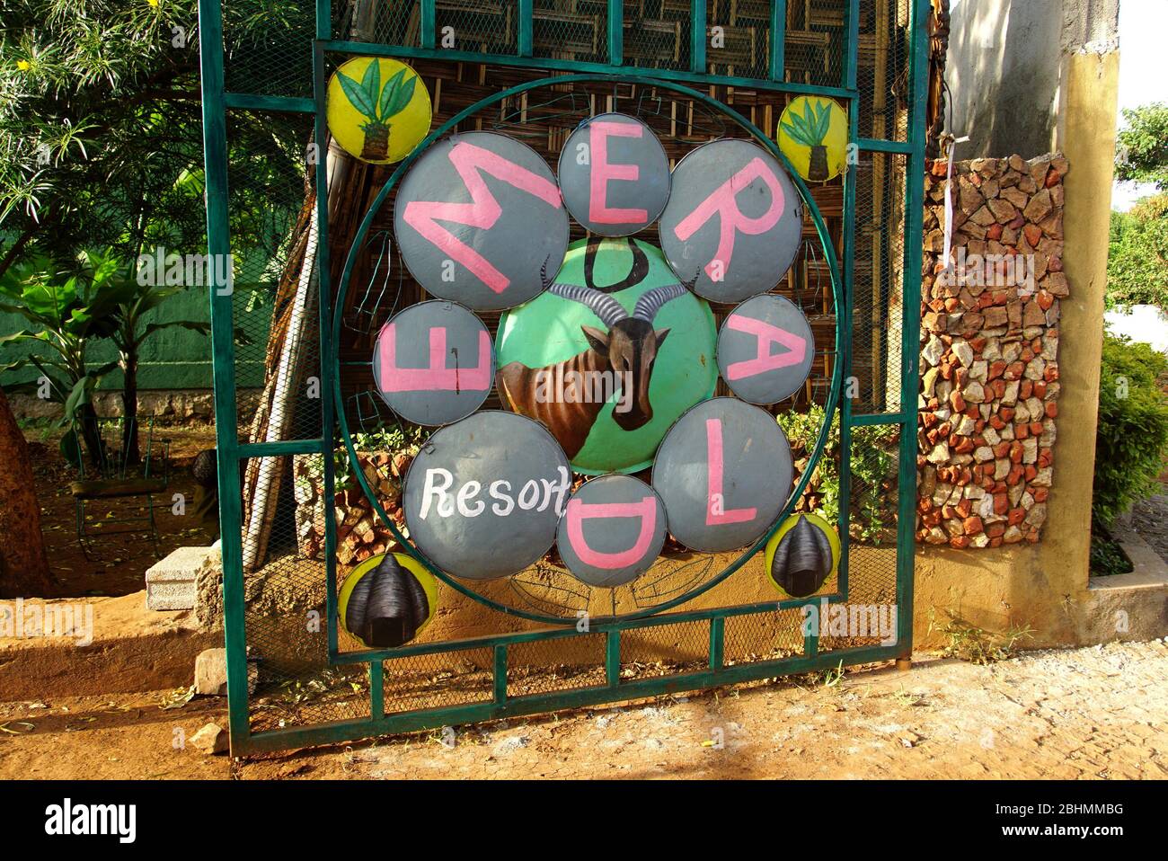 Entrance Gate Resort High Resolution Stock Photography and Images - Alamy