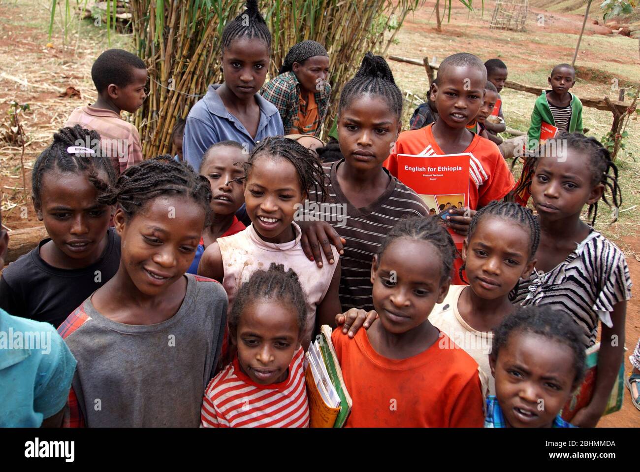 Children on their way home from school hi-res stock photography and ...
