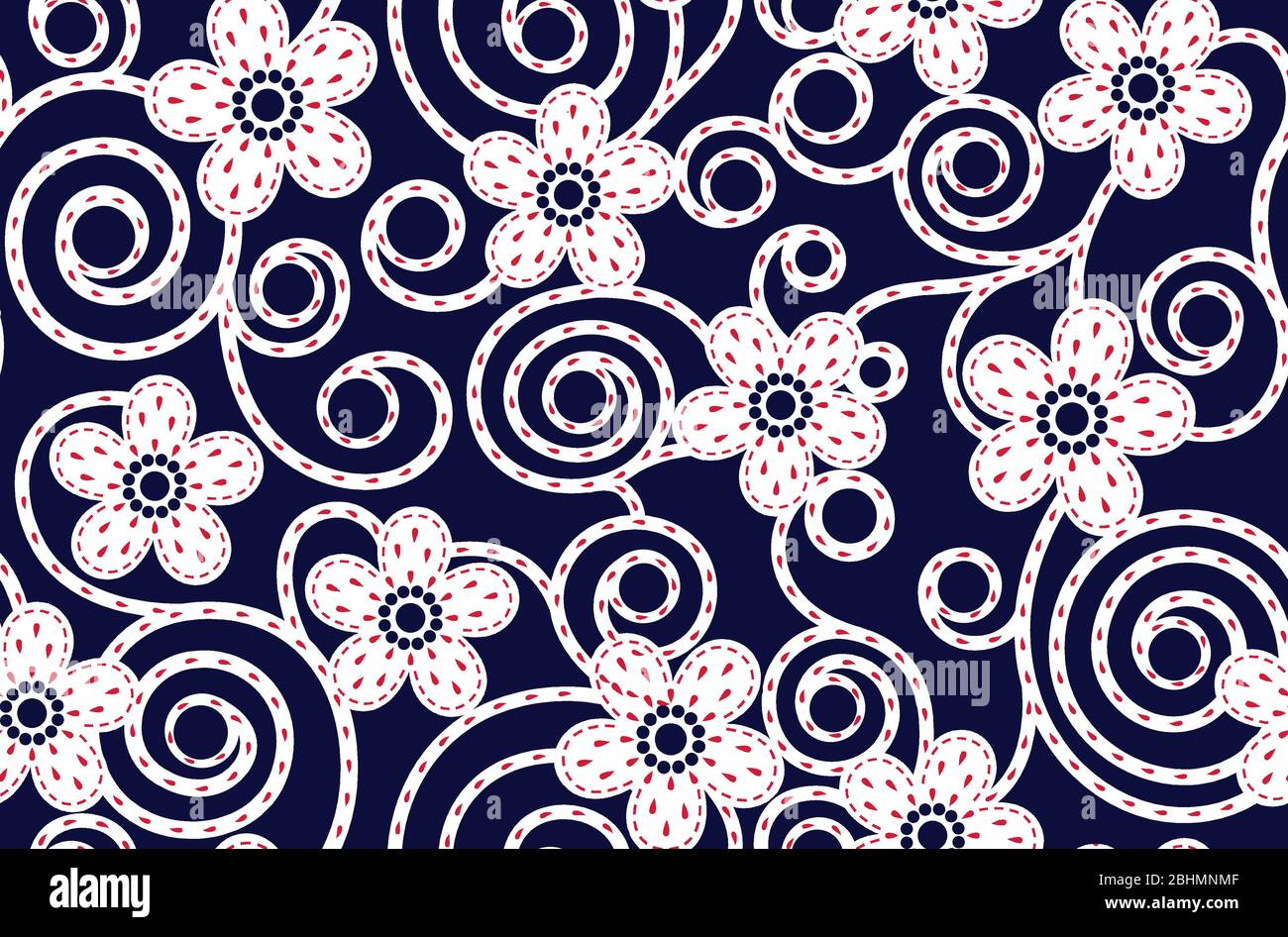 Navy Blue Pattern