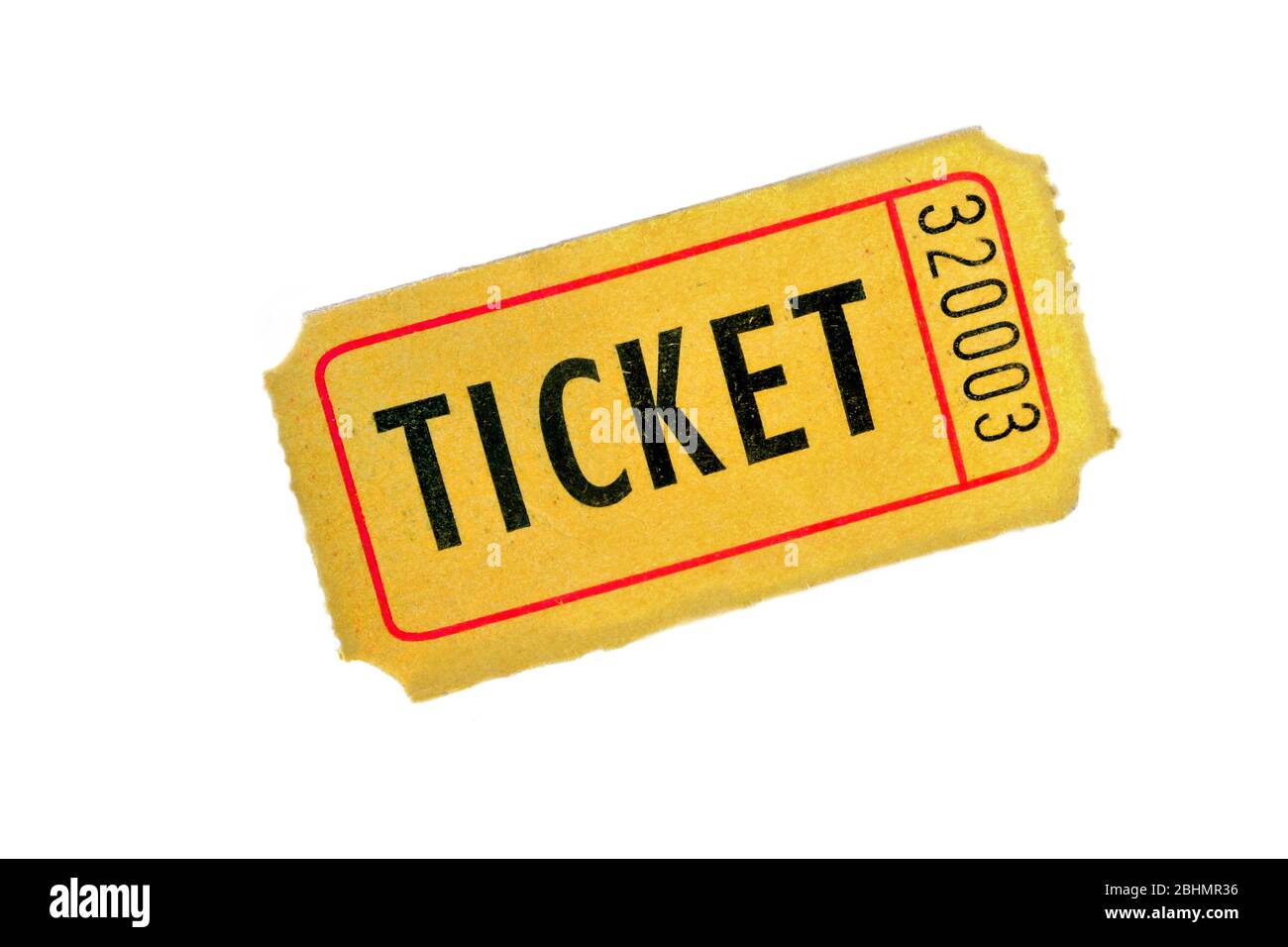 Raffle ticket isolated hi-res stock photography and images - Alamy