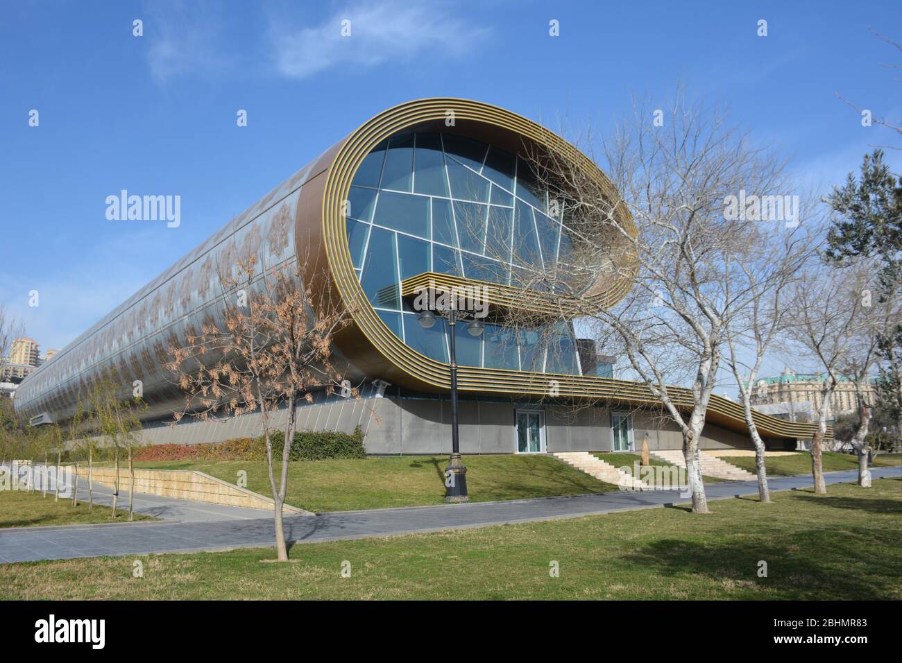 Azerbaijan National Carpet Museum displays Azerbaijani carpets and rug ...