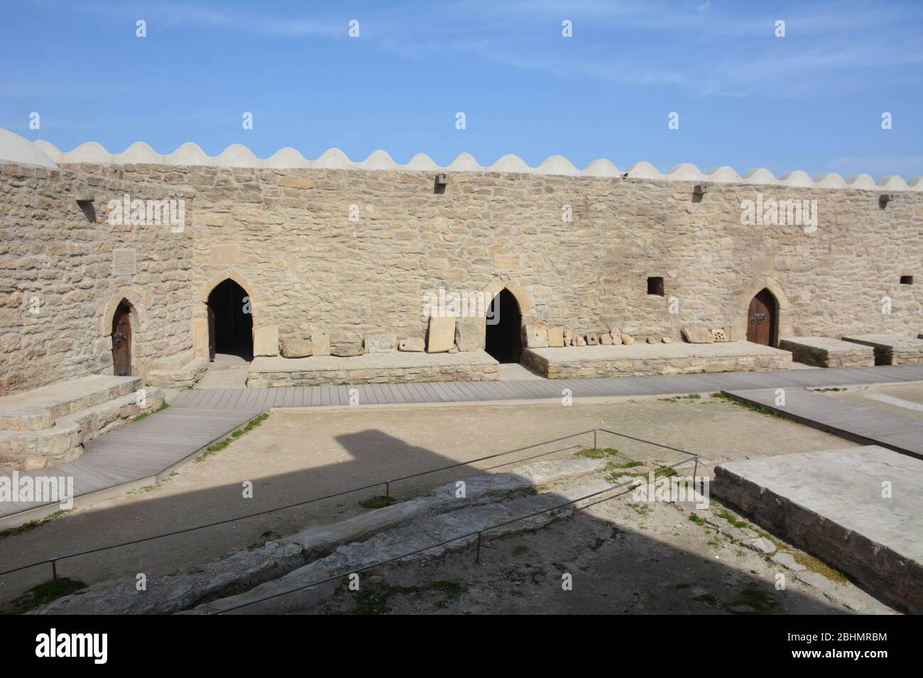 The 18th-century Zoroastrian Atesgah / Ateshgah Fire Temple in ...