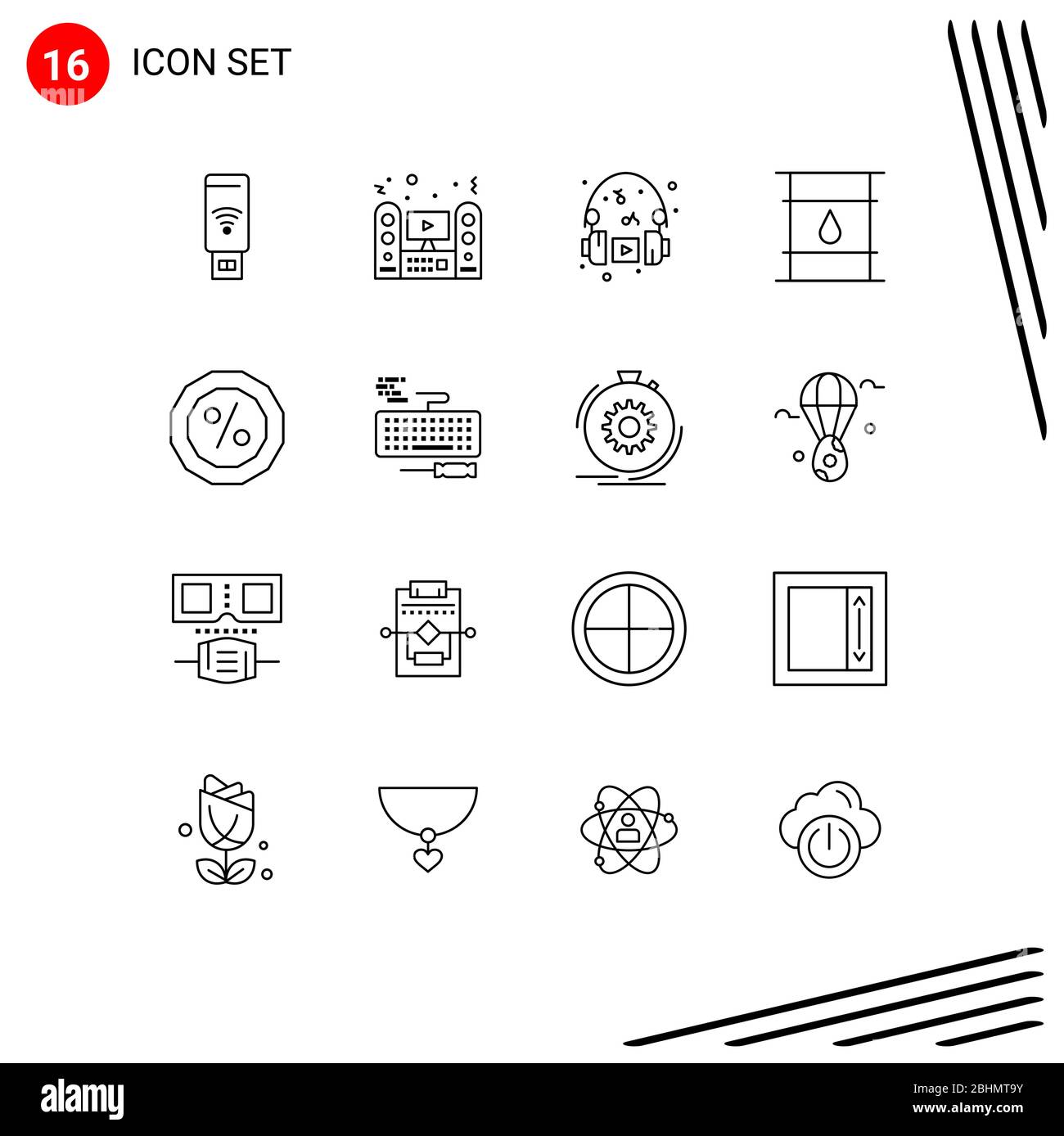 Cylinder outline hi-res stock photography and images - Alamy