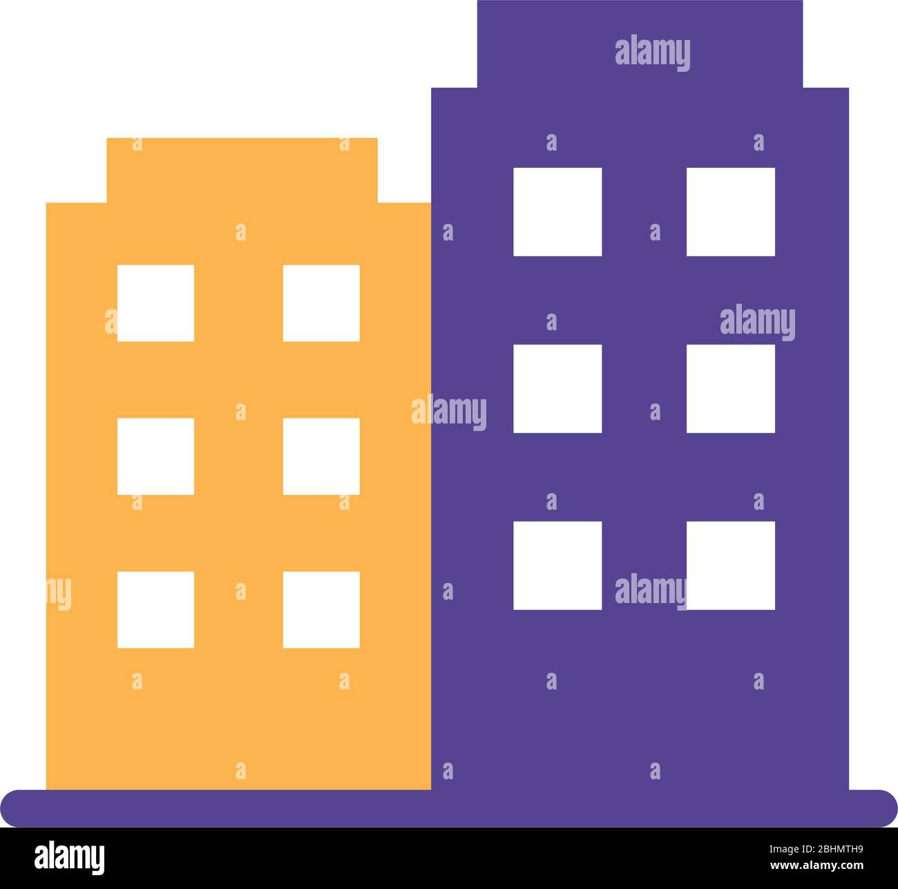 Buildings in center famous Stock Vector Images - Alamy