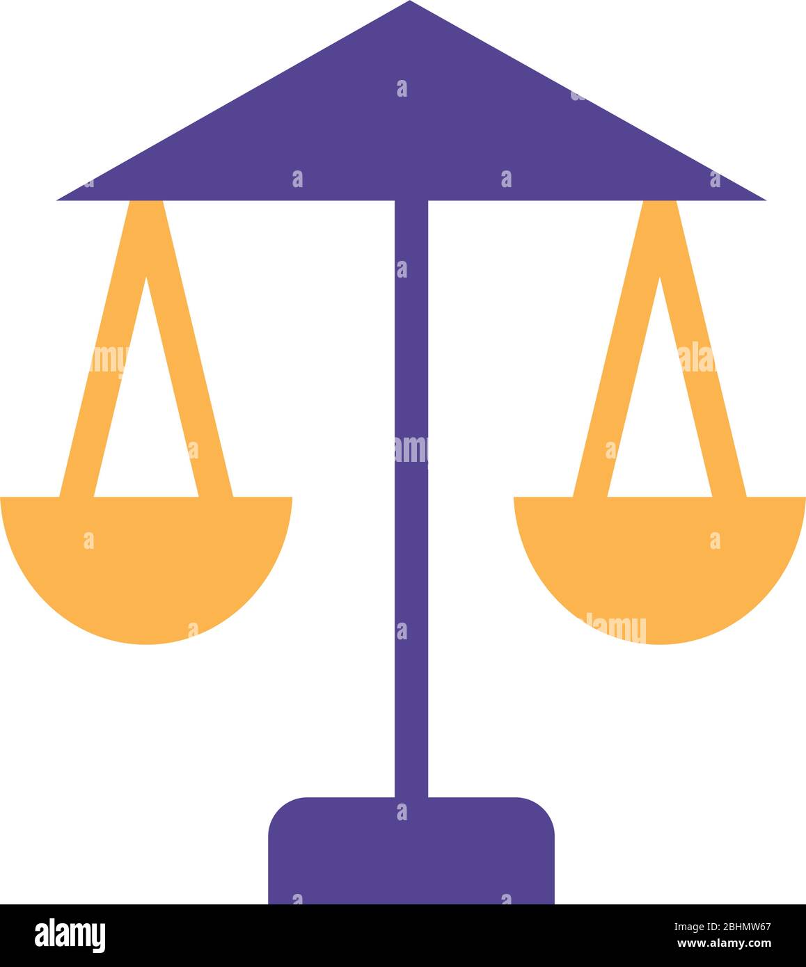 scale balance silhouette style Stock Vector Image & Art - Alamy