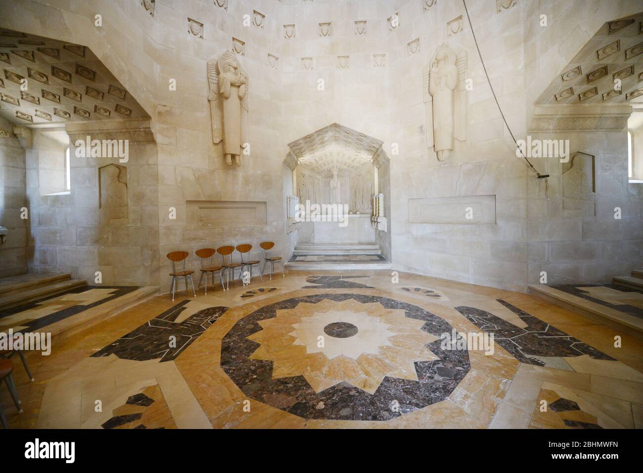 Inside Family Mausoleum
