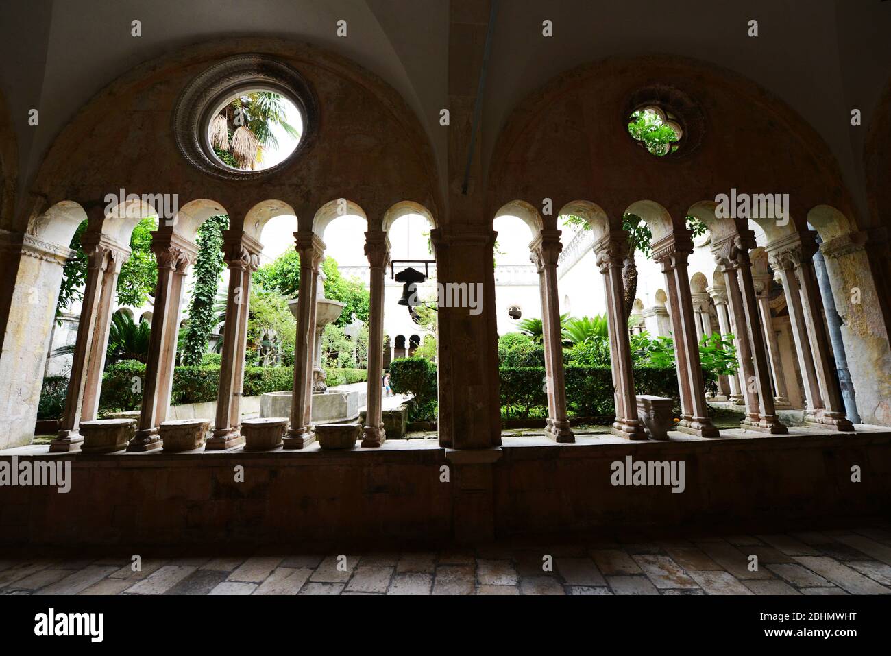 Franciscan Church and Monastery in Dubrovnik Stock Photo - Alamy